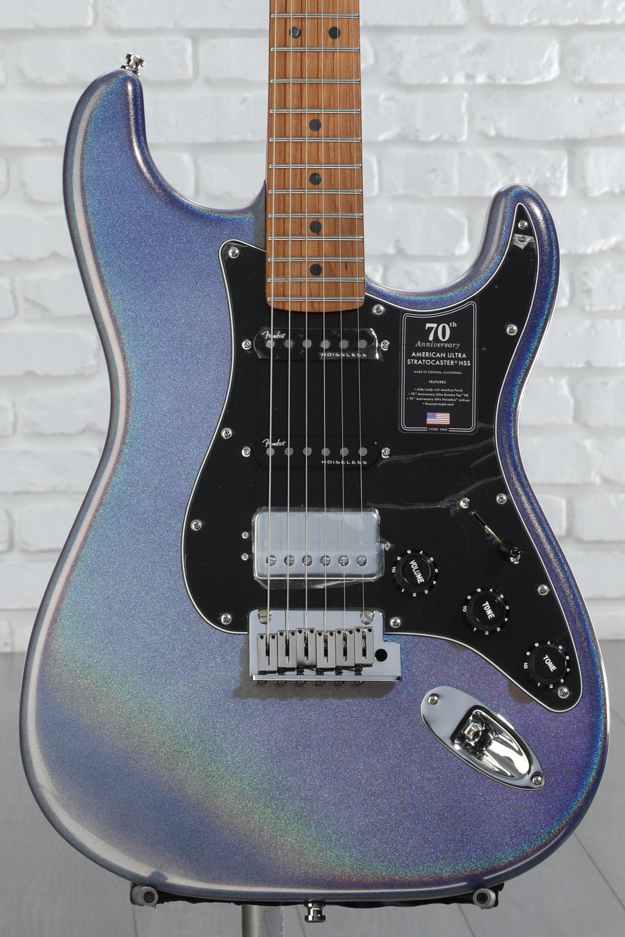 Fender 70th-anniversary Ultra Stratocaster HSS Electric Guitar ...