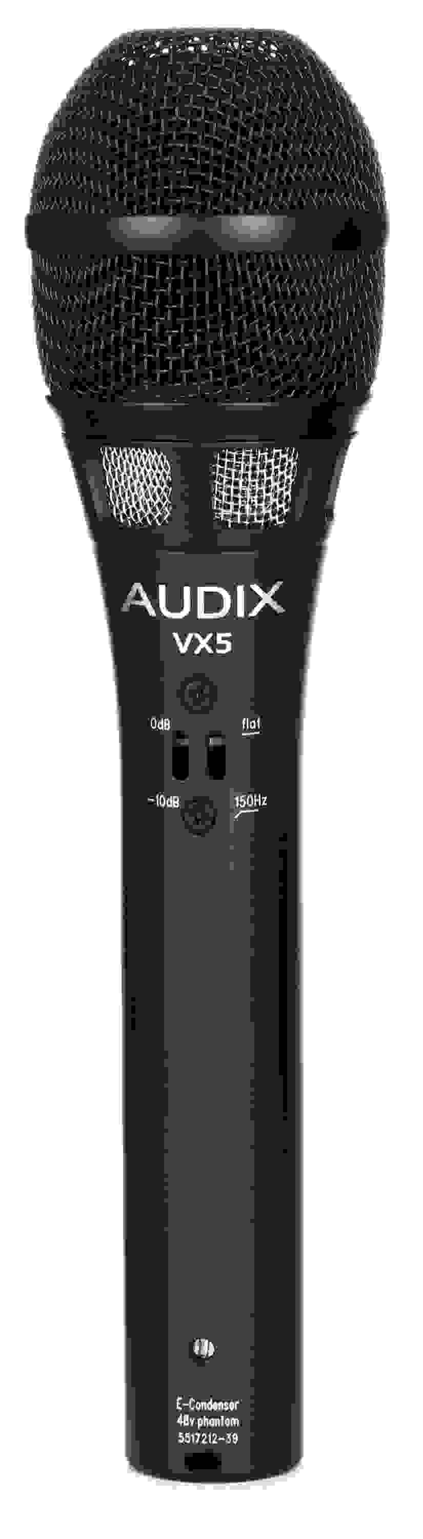 Audix VX5 Supercardioid Condenser Handheld Vocal Microphone | Sweetwater