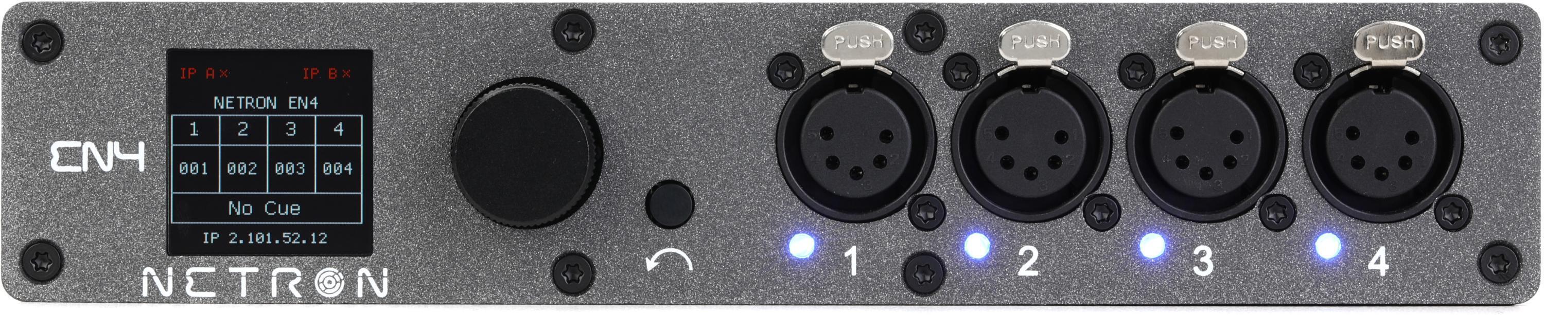 Netron EN4 Ethernet to DMX Gateway | Sweetwater