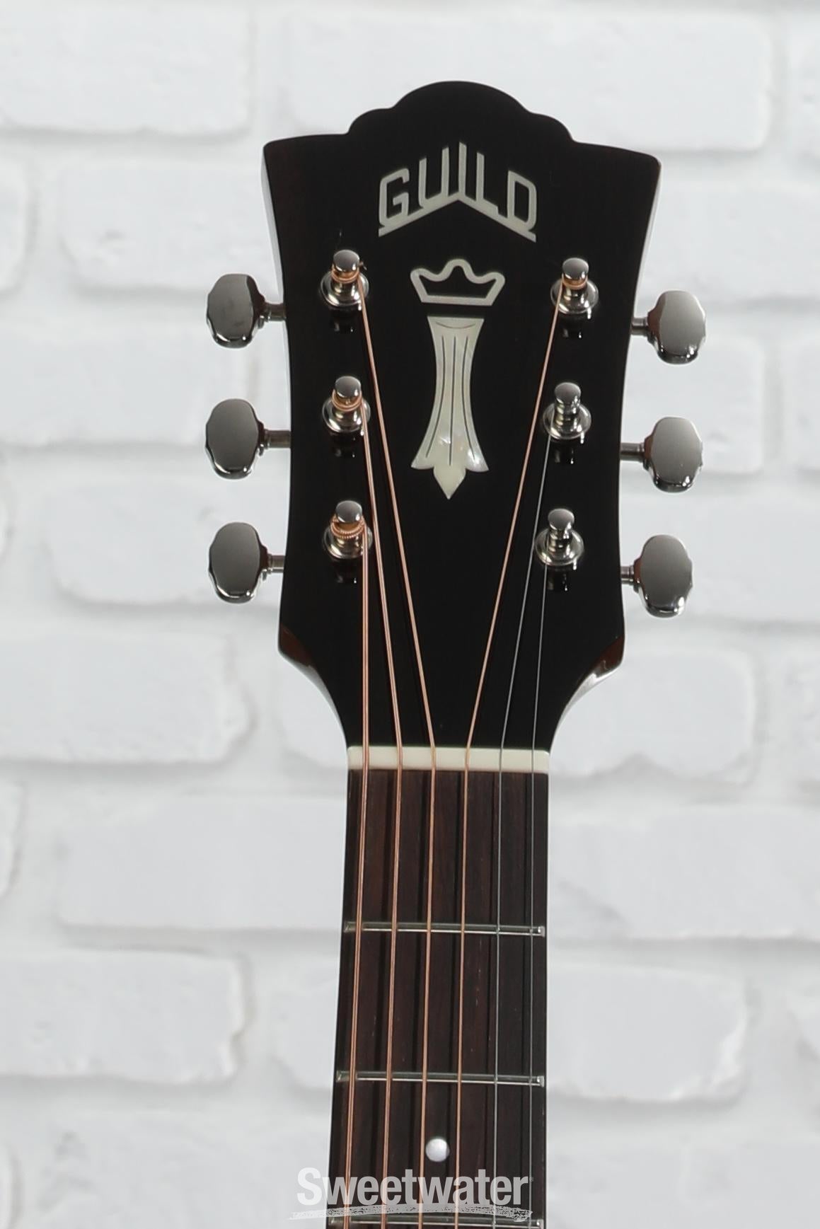 Guild OM-120, Orchestra Acoustic Guitar - Natural | Sweetwater