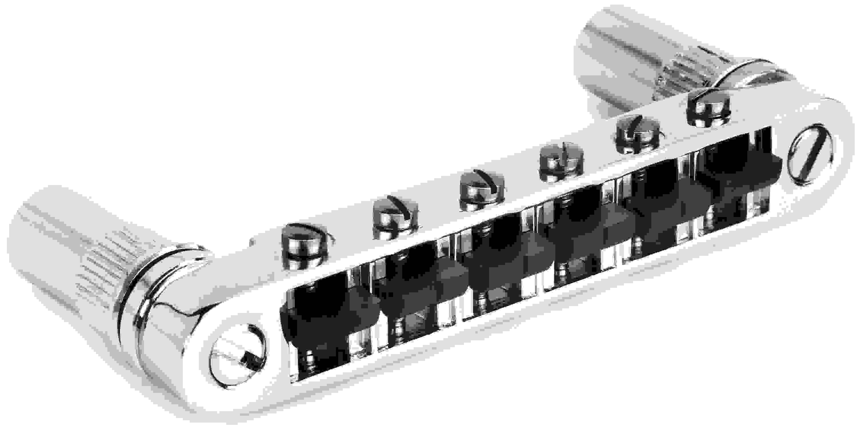 Graph Tech PS-8863-C0 ResoMax NV2 6mm Tune-o-matic Bridge with String ...