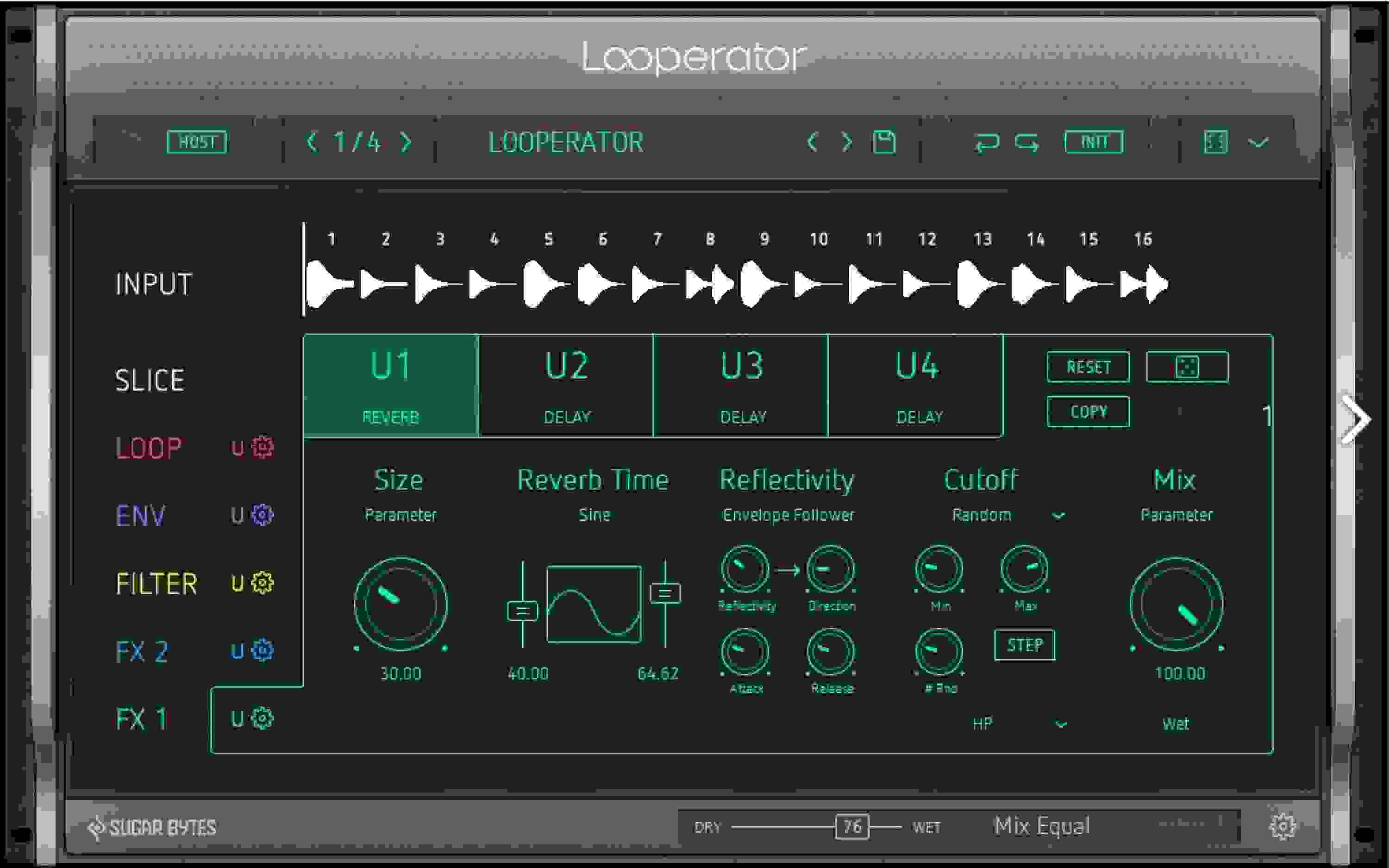 Sugar Bytes Looperator Step-based Multi-Effect Sequencing Plug-in ...