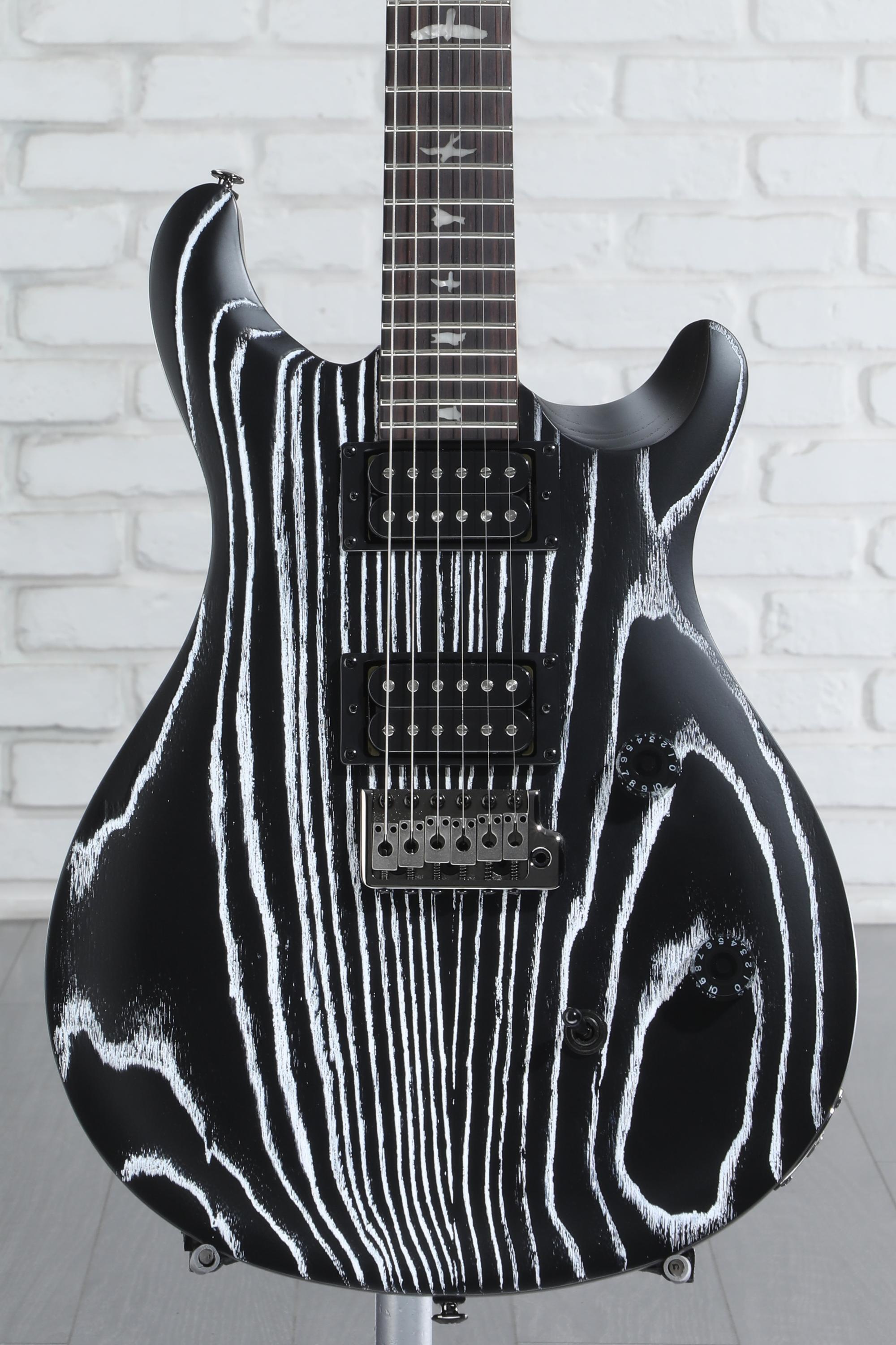 PRS SE Sandblasted CE 24 Electric Guitar - Sandblasted White, Limited ...