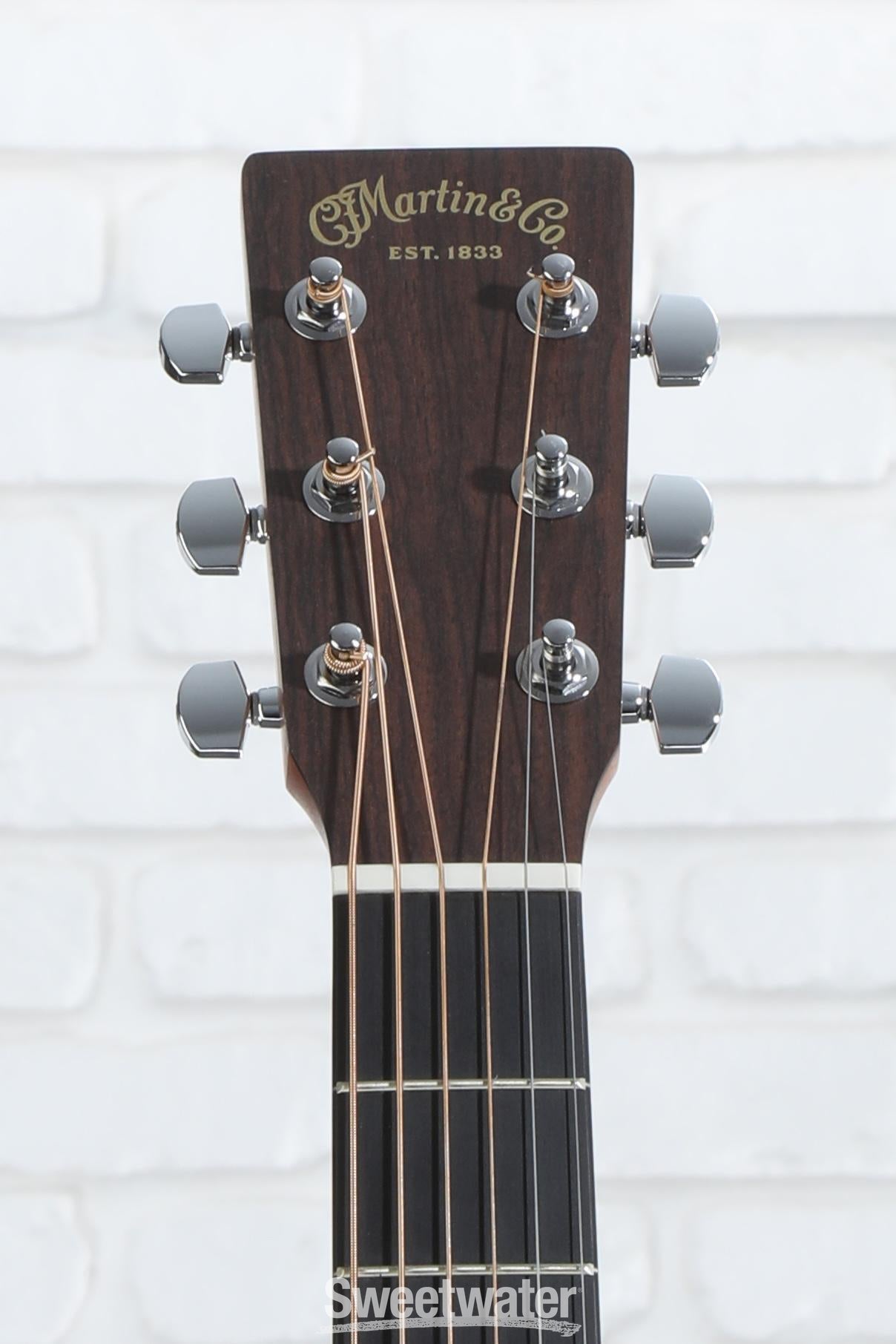 Martin D-10E Road Series Acoustic-electric Guitar - Natural | Sweetwater