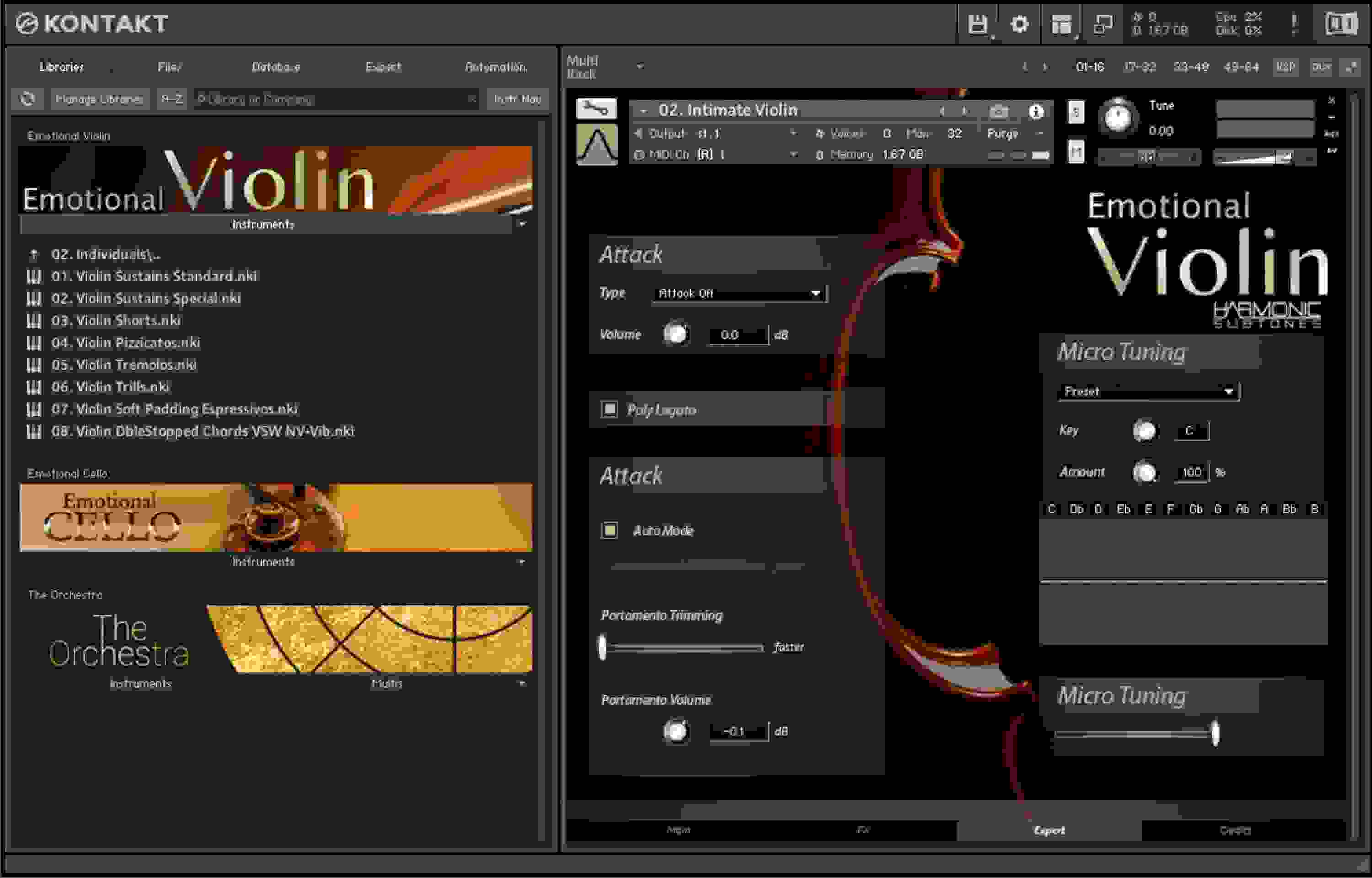 Best Service Emotional Violin Virtual Violin Instrument | Sweetwater
