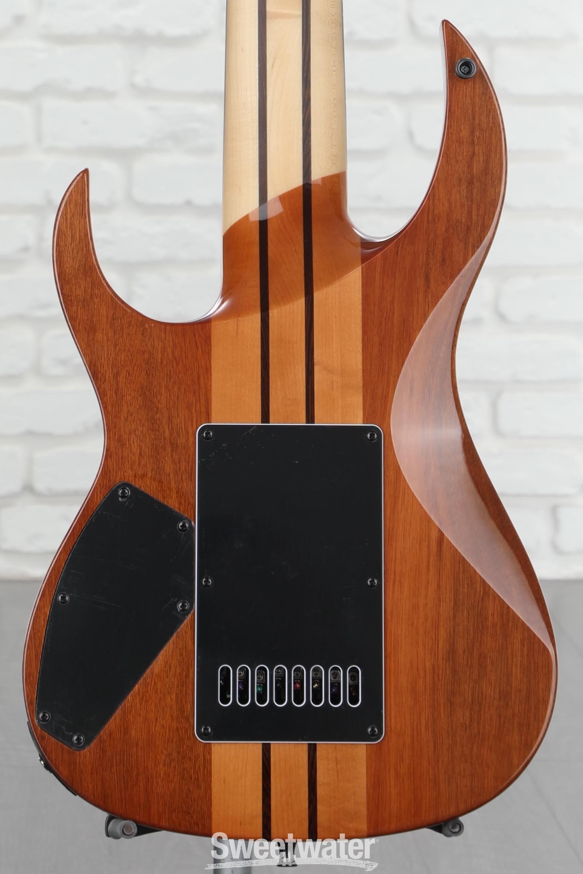 B.C. Rich Shredzilla Prophecy 8 Archtop 8-string Electric Guitar with EverTune - English Walnut ...