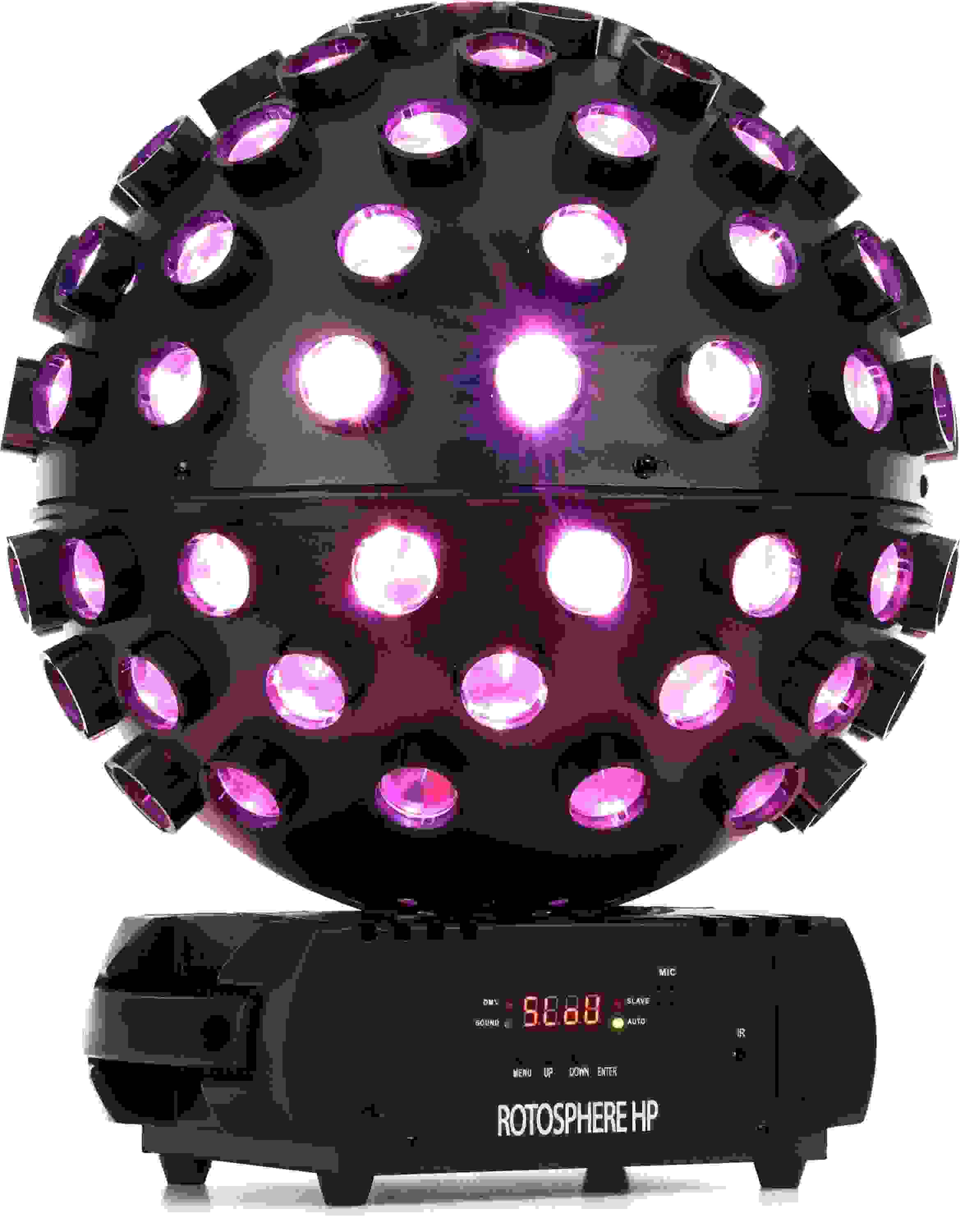 Chauvet DJ Rotosphere HP LED Mirror Ball Simulator Effect | Sweetwater