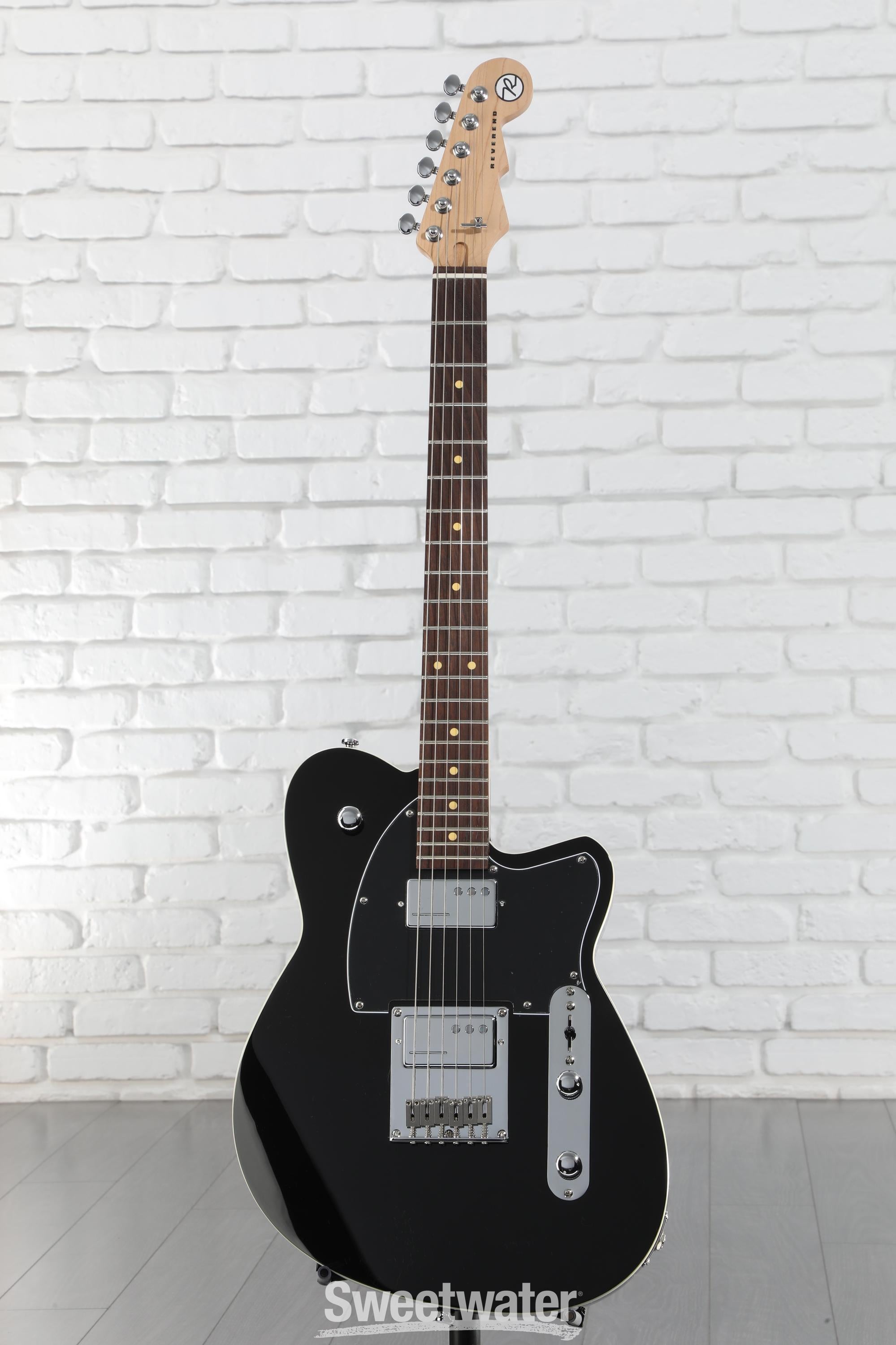 Reverend Crosscut Solidbody Electric Guitar with Rosewood Fingerboard ...