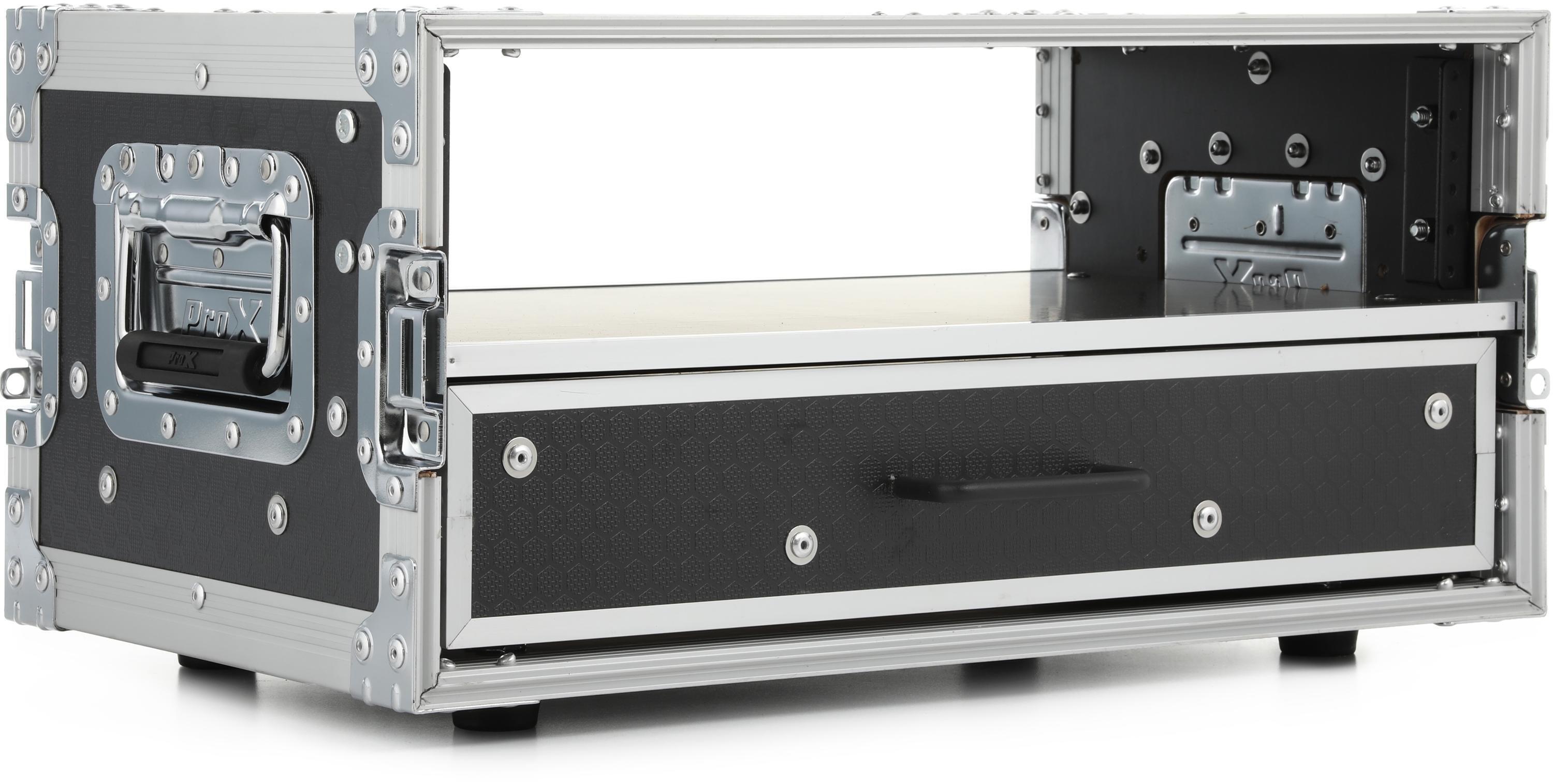 ProX XS-WM2U2DR ATA-style Rack Flight Case with Drawer - 2U | Sweetwater