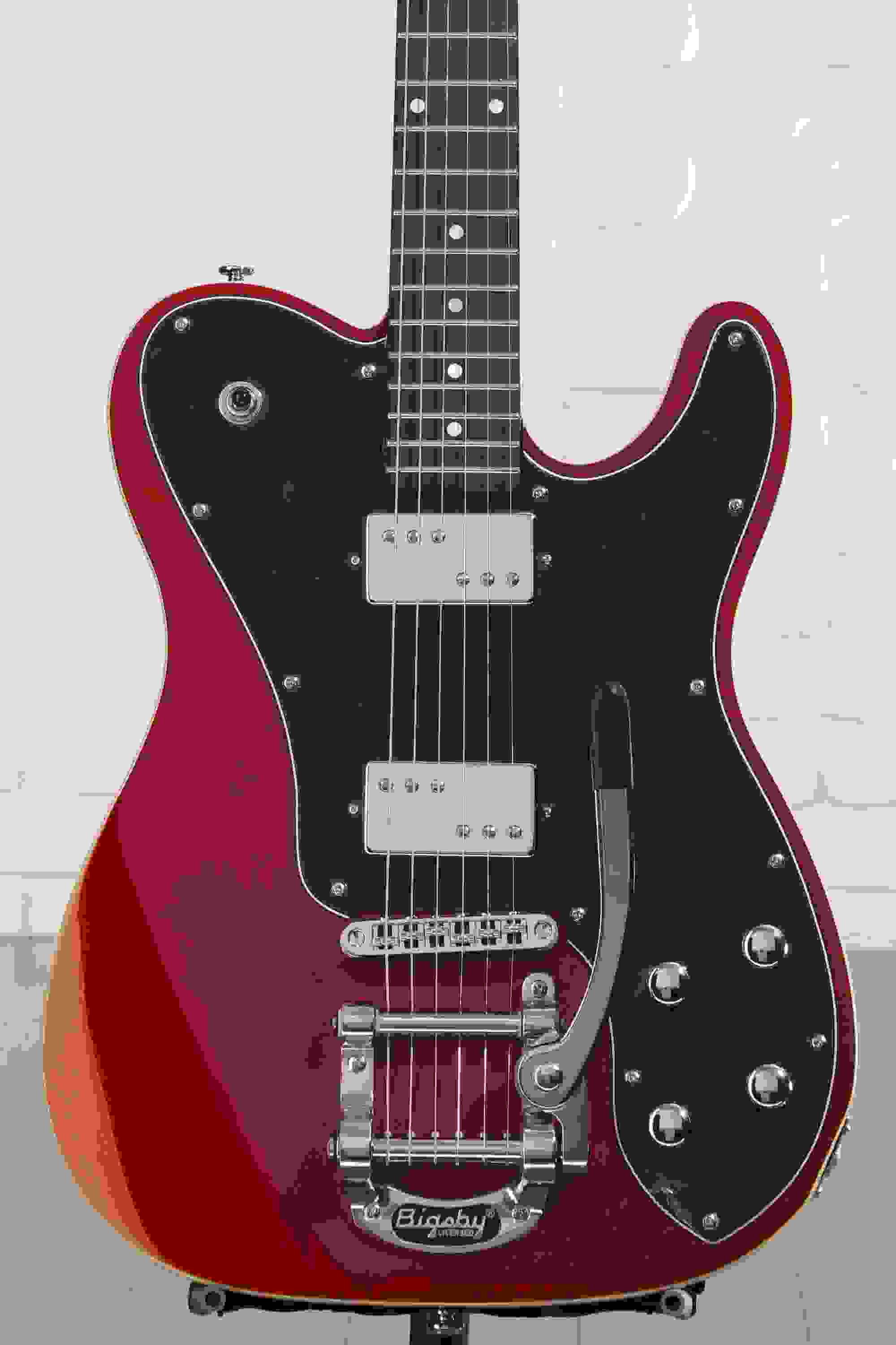 Schecter PT Fastback II B Electric Guitar - Metallic Red | Sweetwater