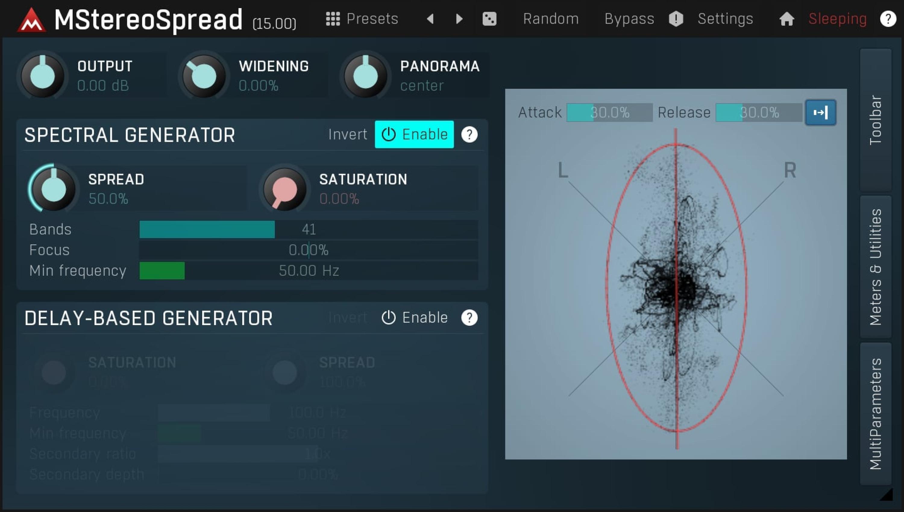 MeldaProduction MStereoSpread Stereo Expander Plug-in | Sweetwater