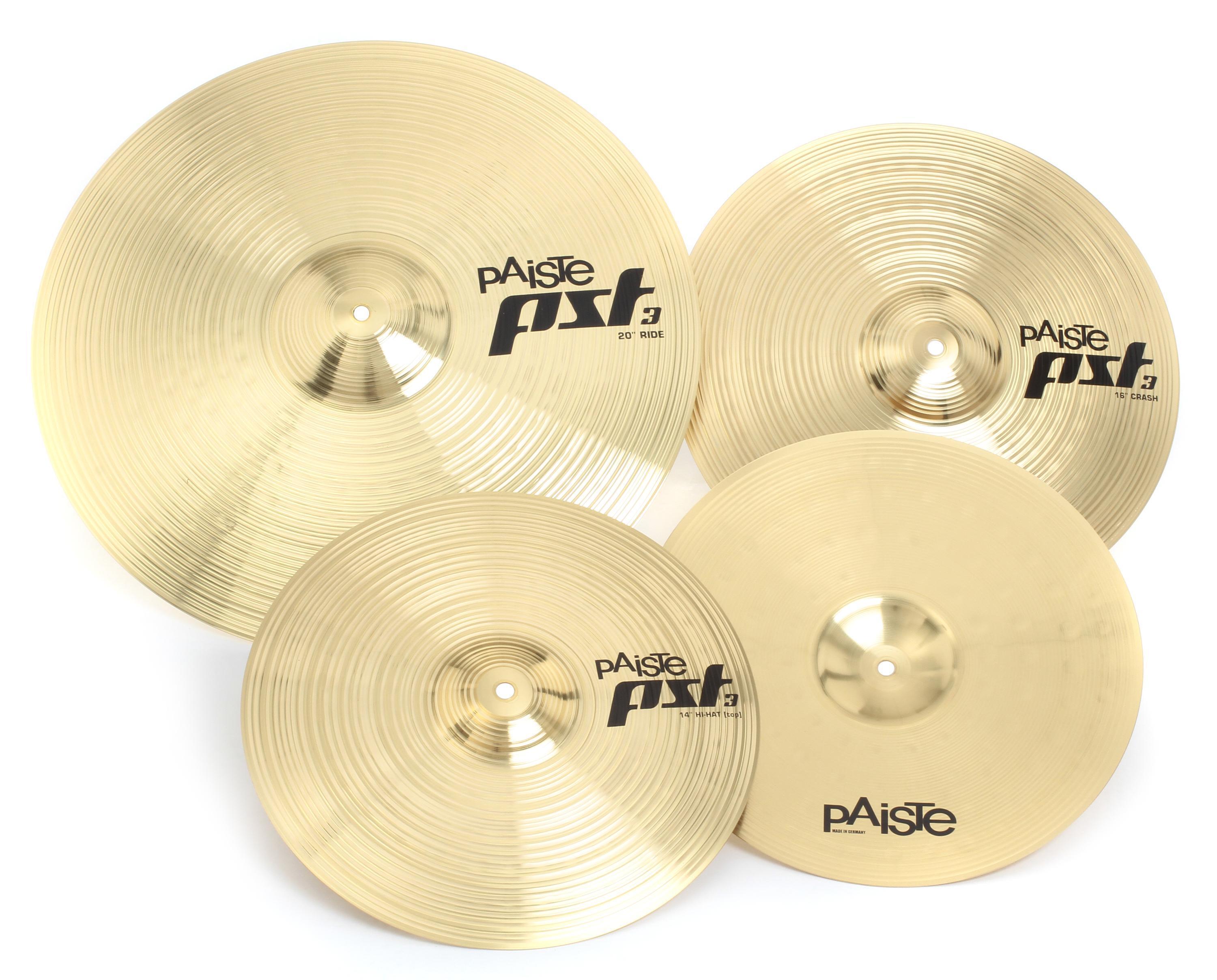 Paiste PST 3 Universal Cymbal Set - 14/16/20 inch | Sweetwater