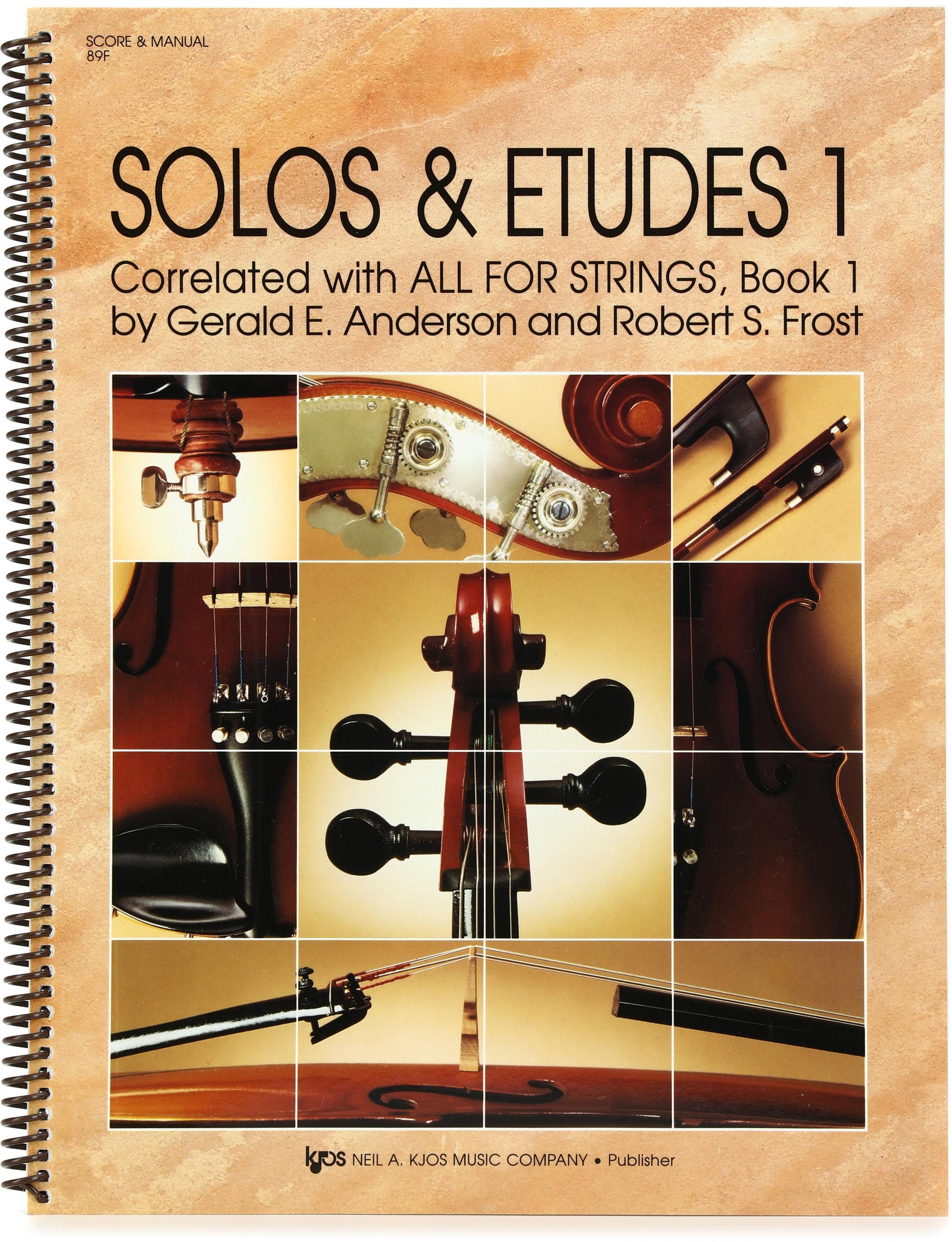 Kjos All for Strings: Solos and Etudes, Book 1 - Conductor | Sweetwater