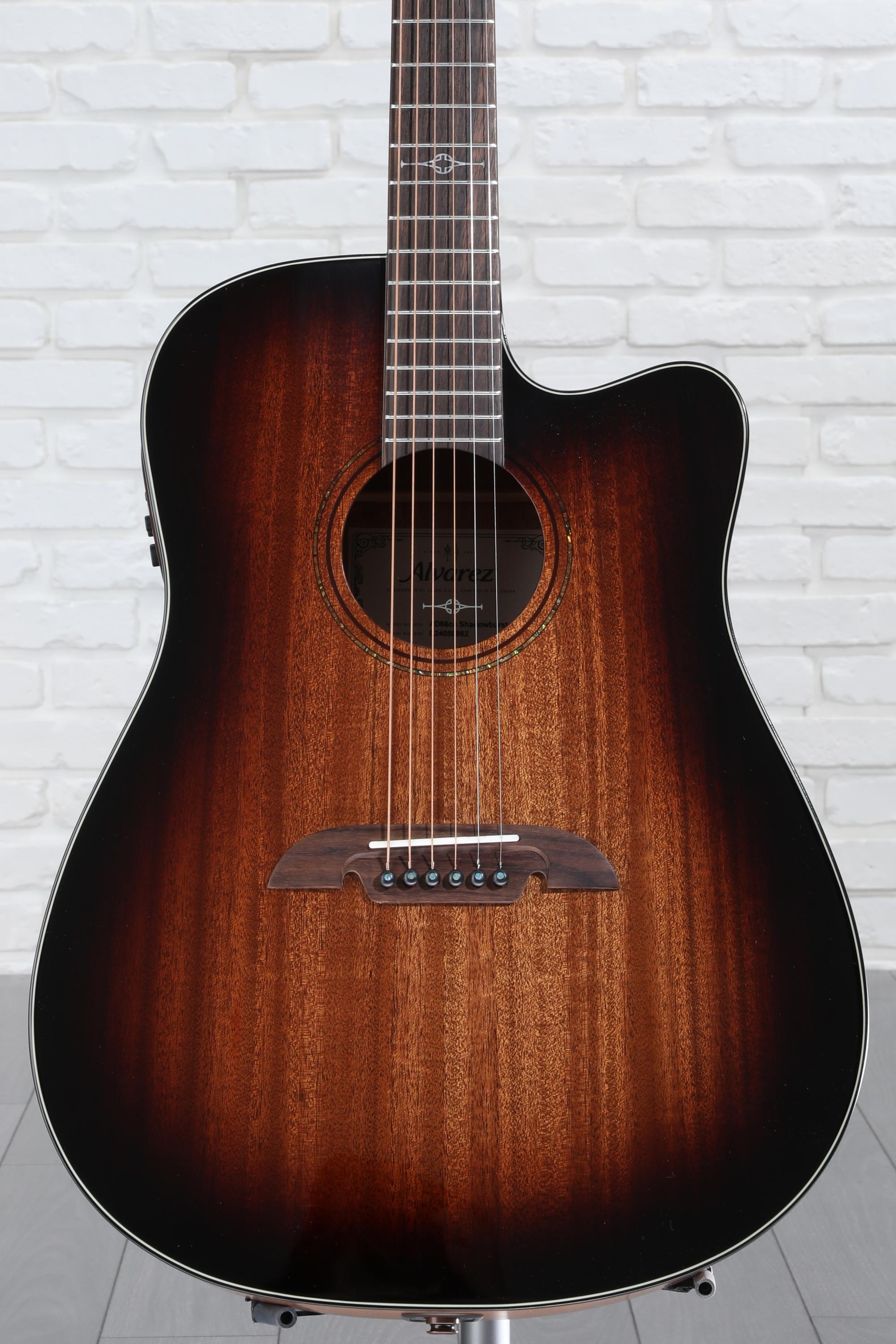 Alvarez AD66ce Shadowburst Acoustic-electric Guitar - Shadowburst ...