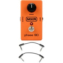 MXR M101 Phase 90 Phaser Pedal with EBS Patch Cables | Sweetwater