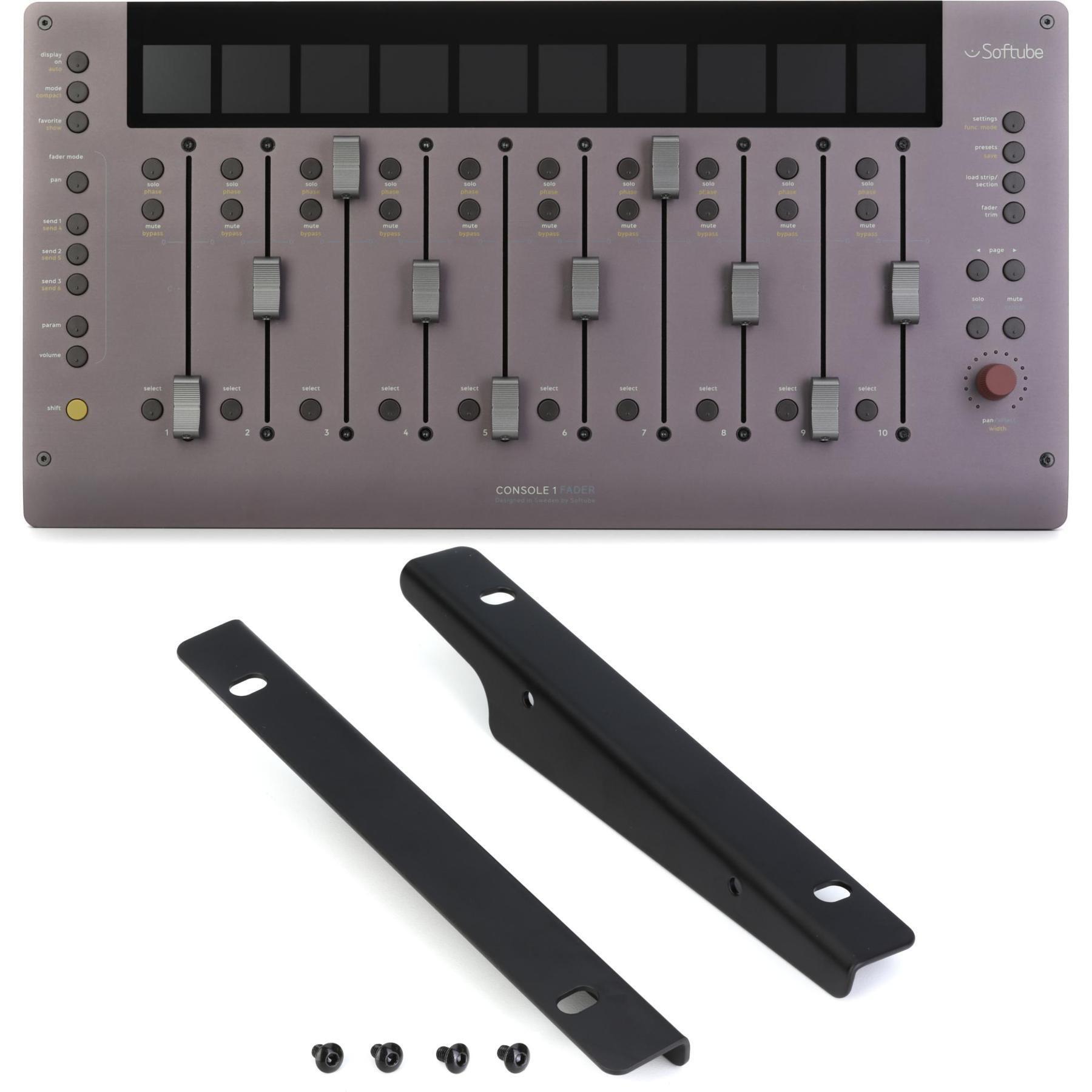 Softube Console 1 Fader Mk III 10-channel Fader Control Surface with ...