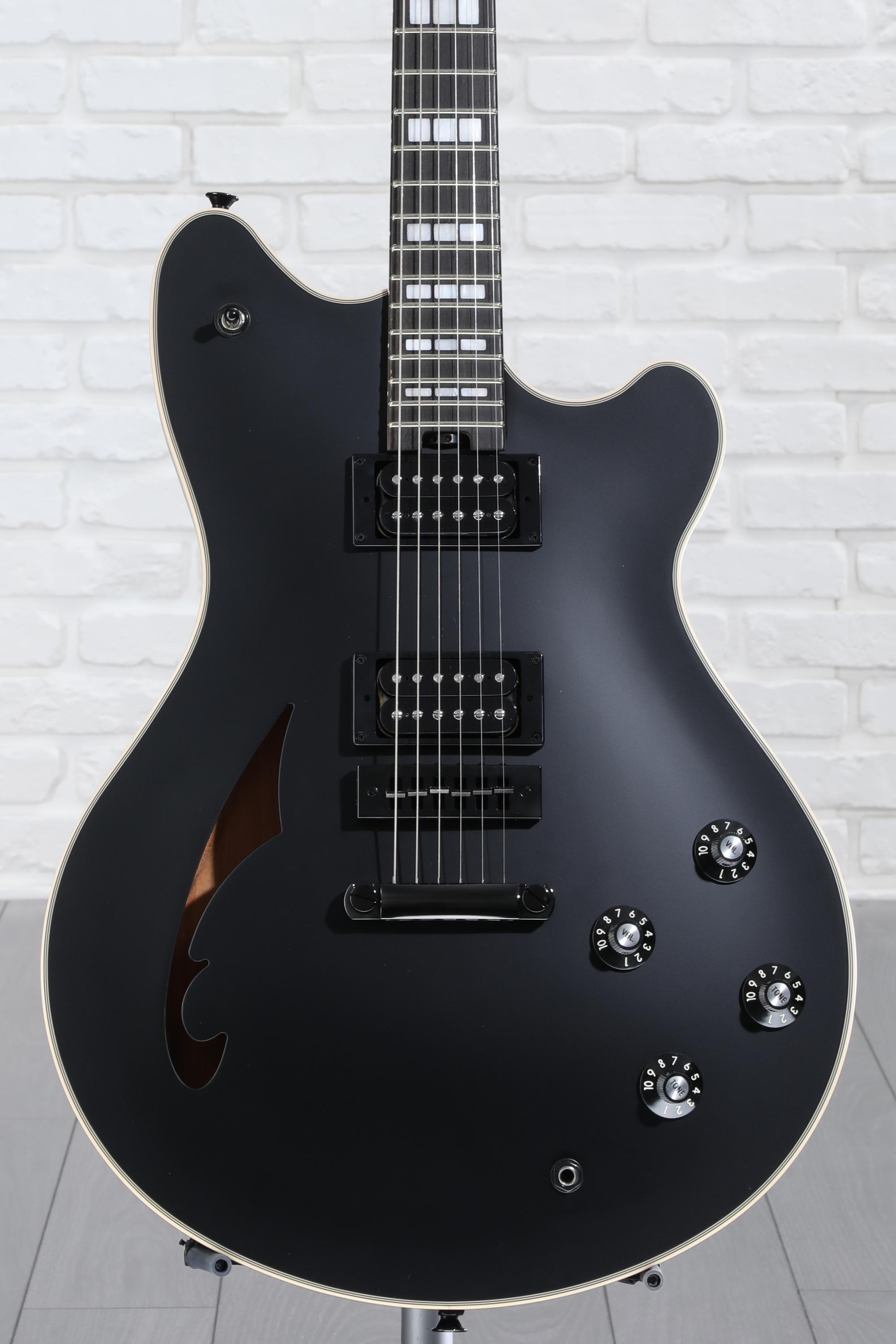 EVH SA-126 Special Semi-hollowbody Electric Guitar - Stealth Black ...