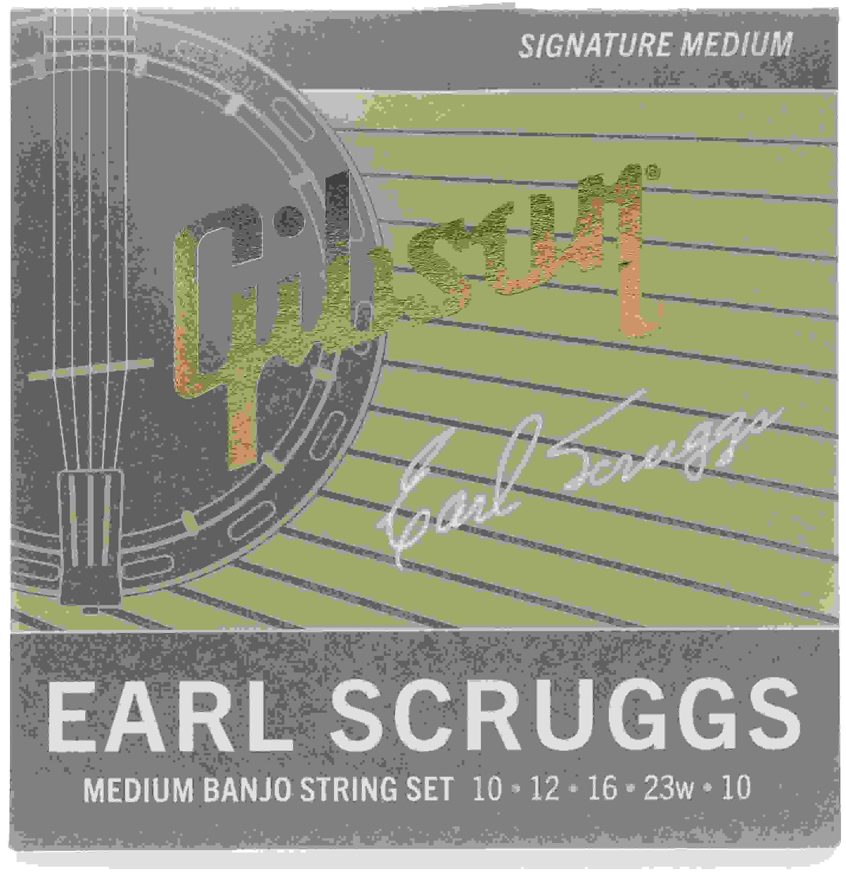 Gibson Accessories SBG-ES10 Earl Scruggs Signature Banjo String Set ...