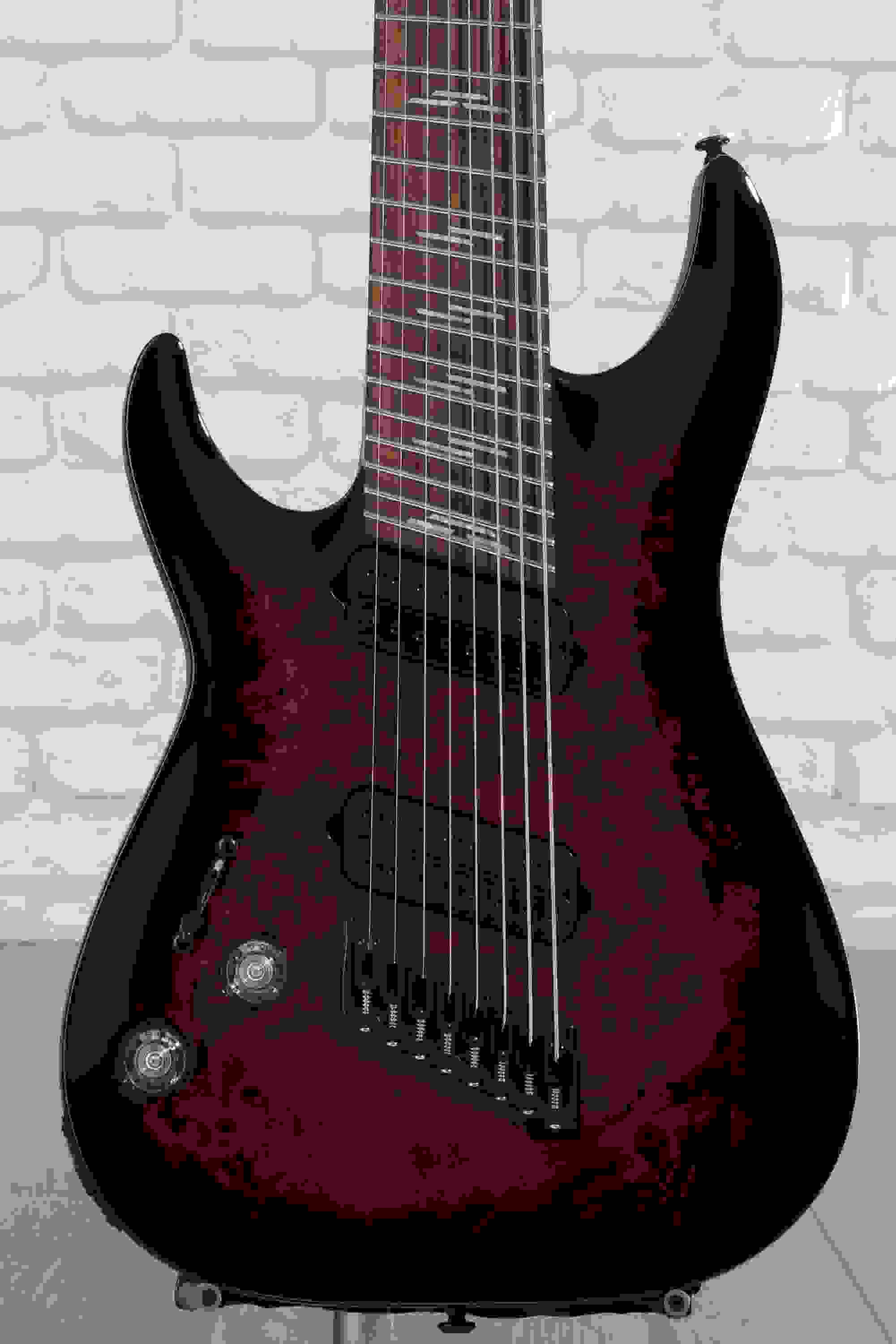 Schecter Omen Elite-8 Multiscale Left-handed 8-string Electric Guitar ...