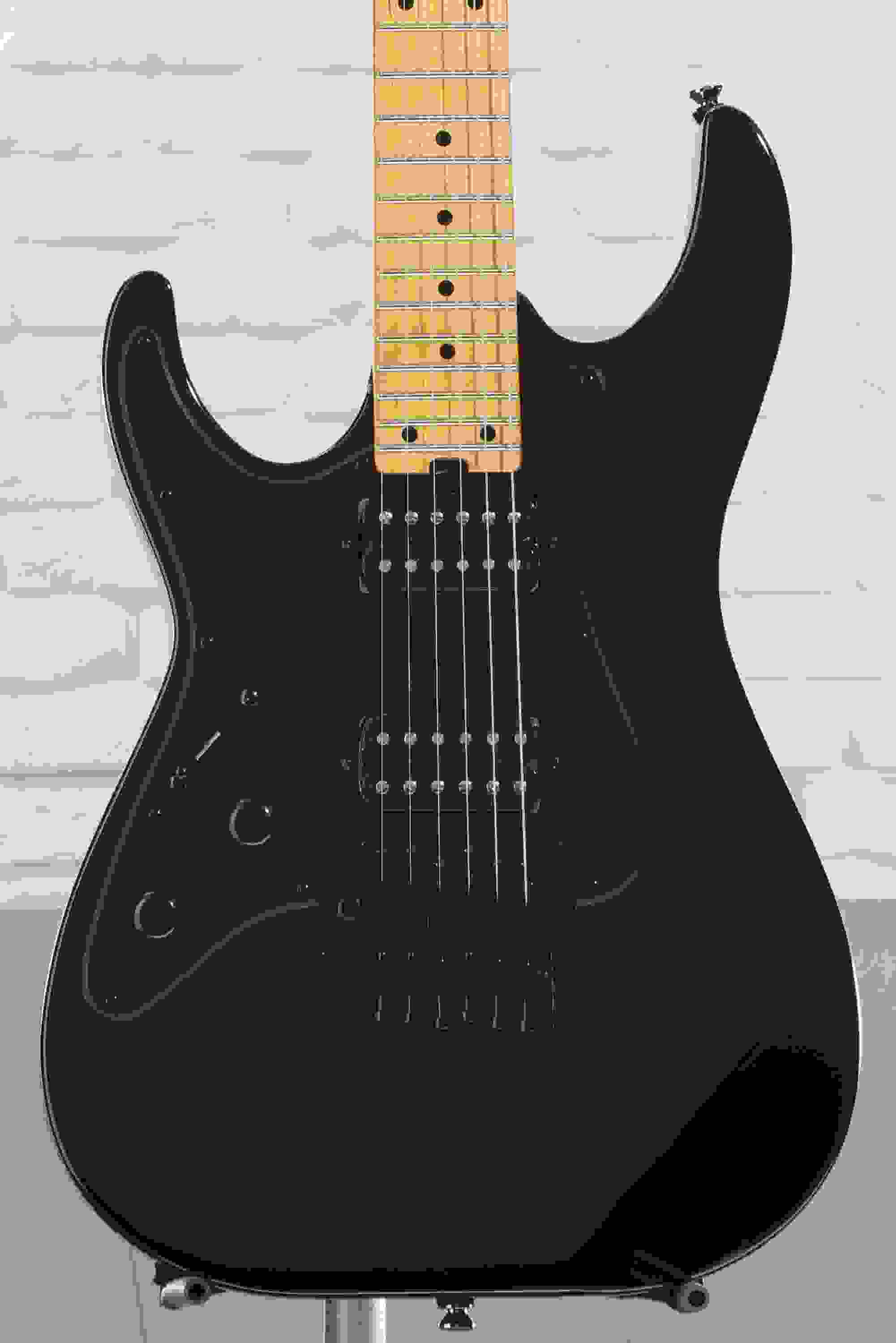 Kramer Volante HHFR Left-handed Electric Guitar - Intruder Black ...
