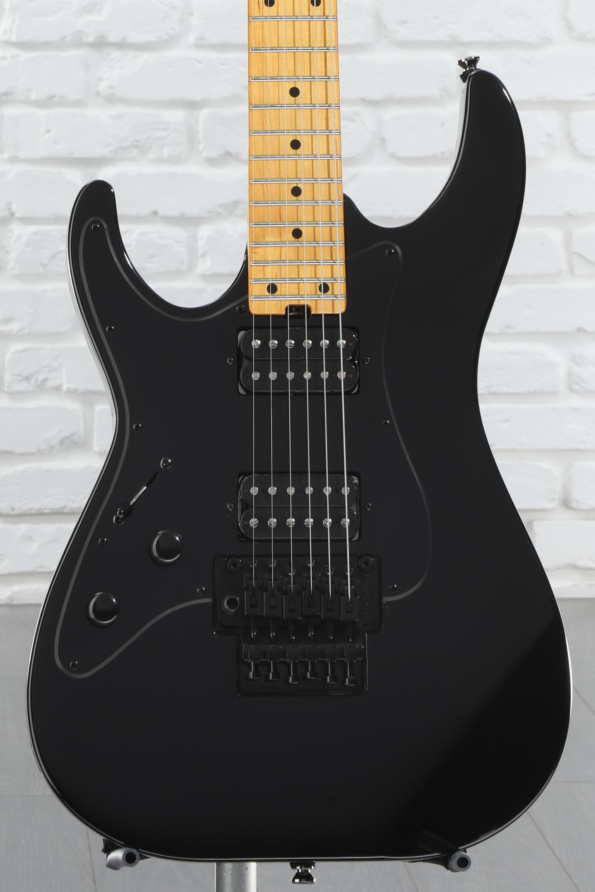 Kramer Volante HHFR Left-handed Electric Guitar - Intruder Black ...