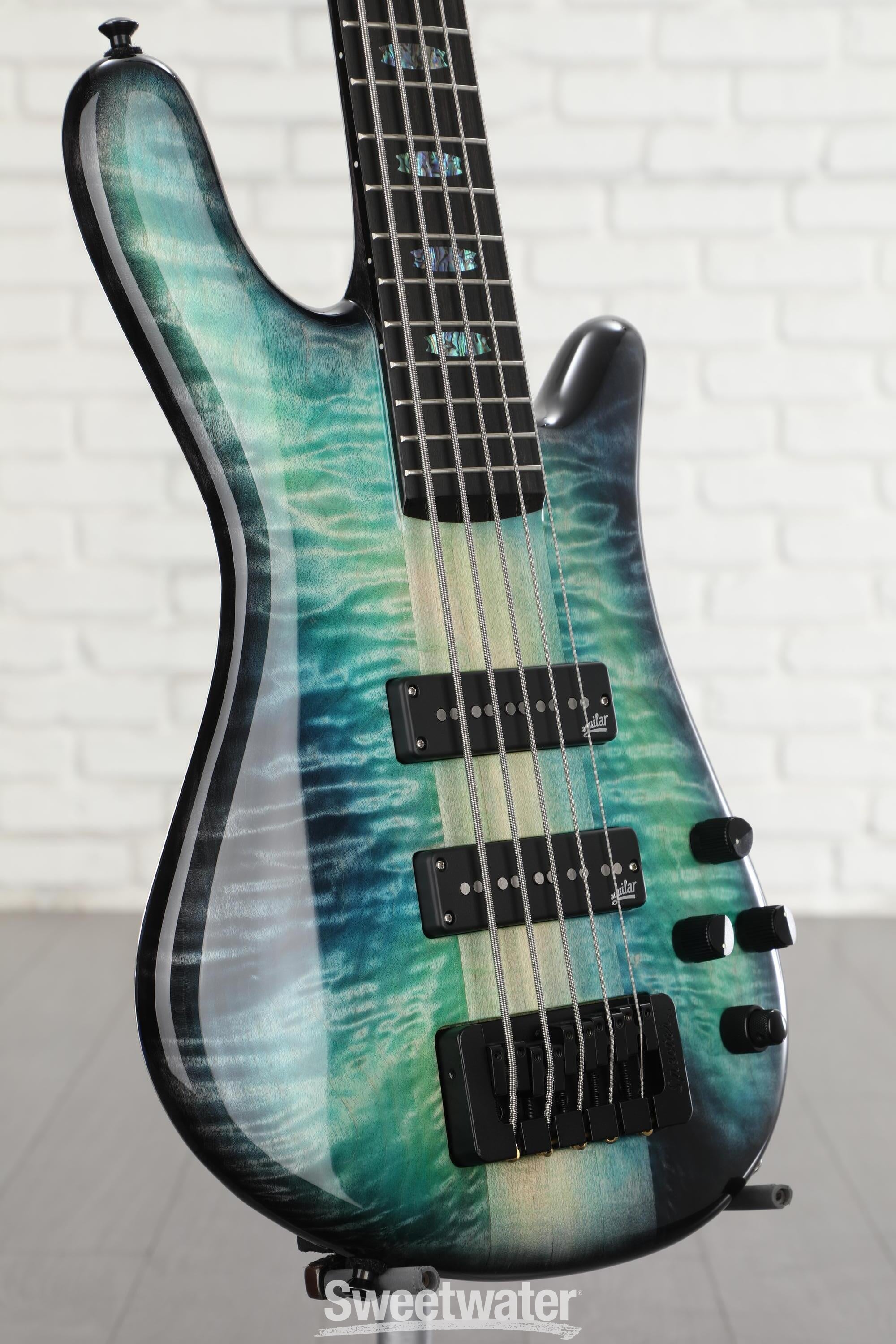 Spector USA NS-5XL Bass Guitar - Northern Lights, Sweetwater Exclusive