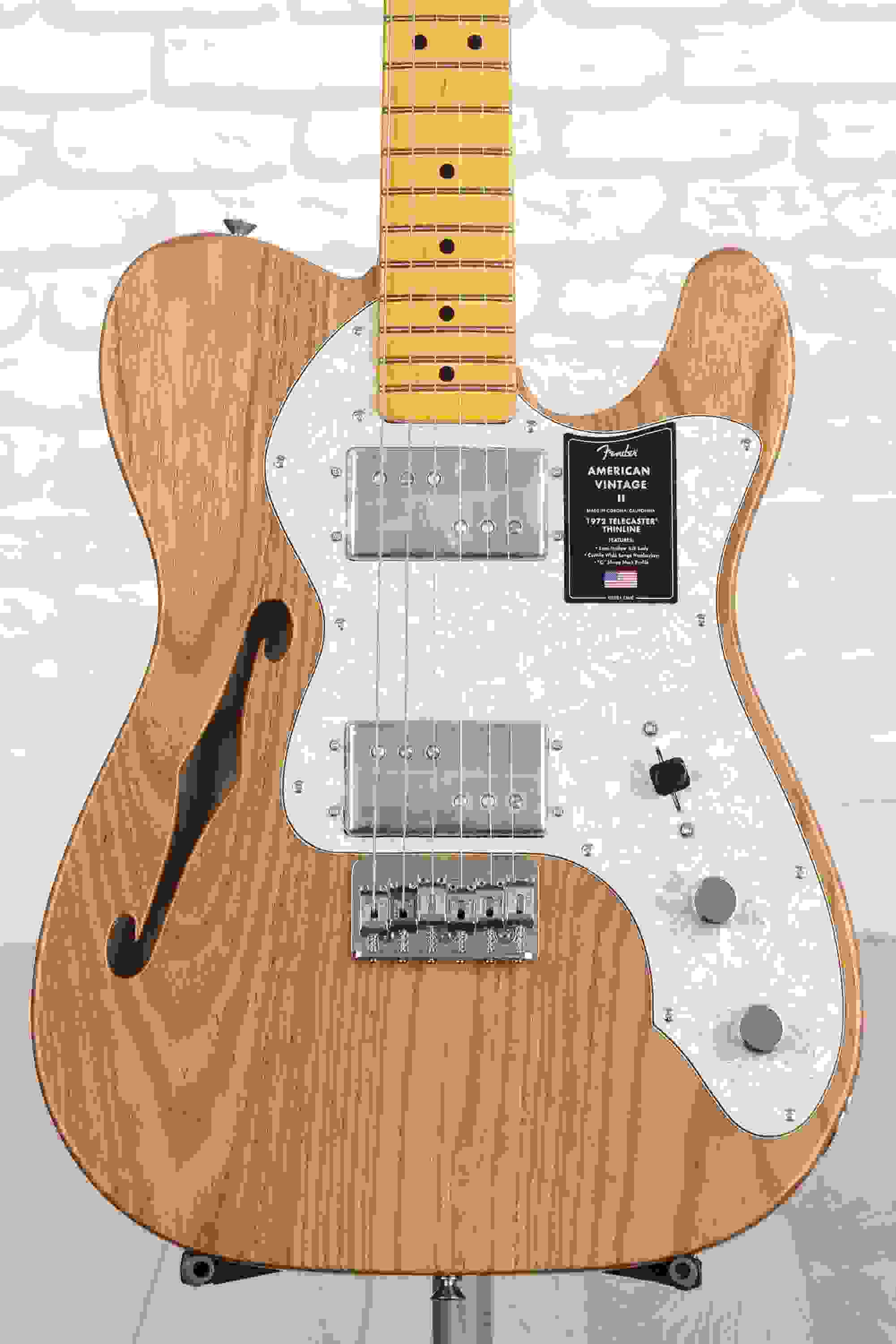 Fender American Vintage II 1972 Telecaster Thinline Electric Guitar ...