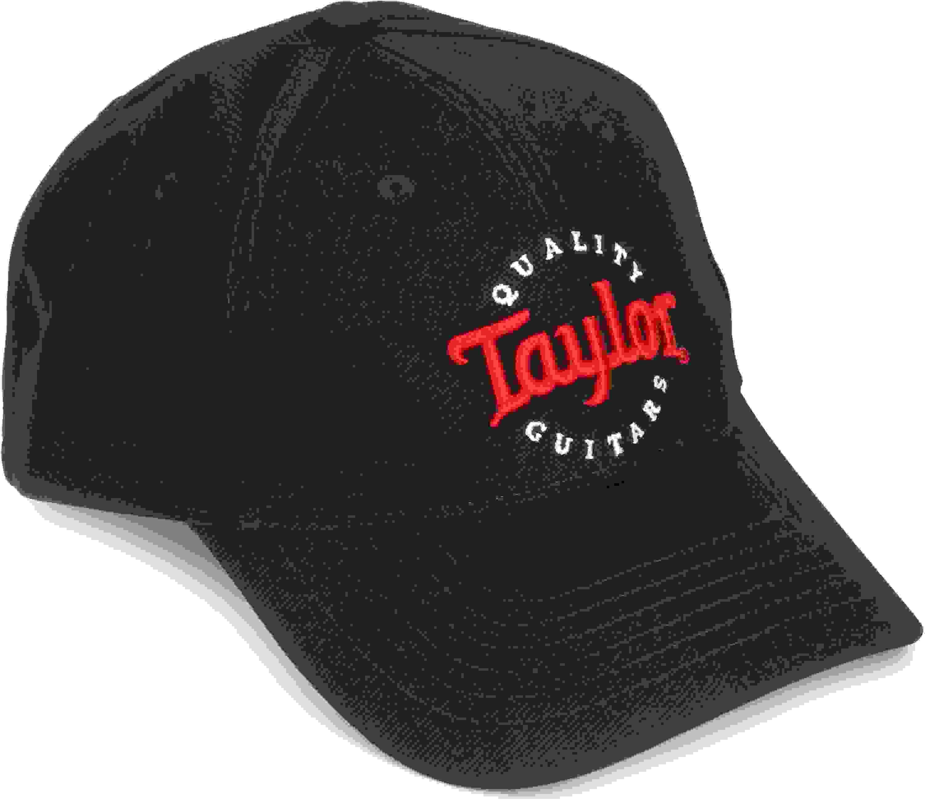 Taylor Baseball Cap - Black with Red/White Emblem | Sweetwater
