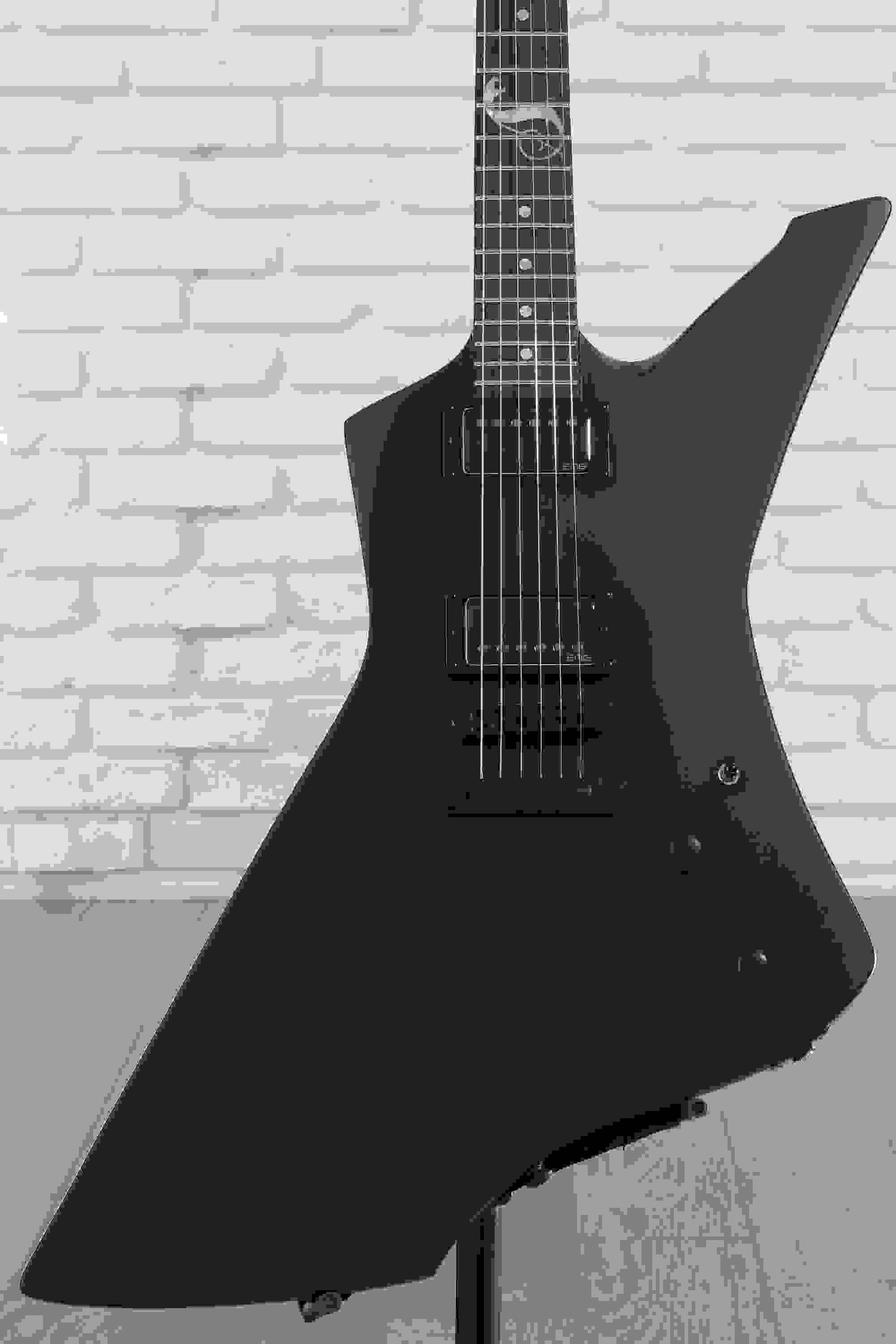 ESP LTD James Hetfield Signature Snakebyte - Black Satin | Sweetwater