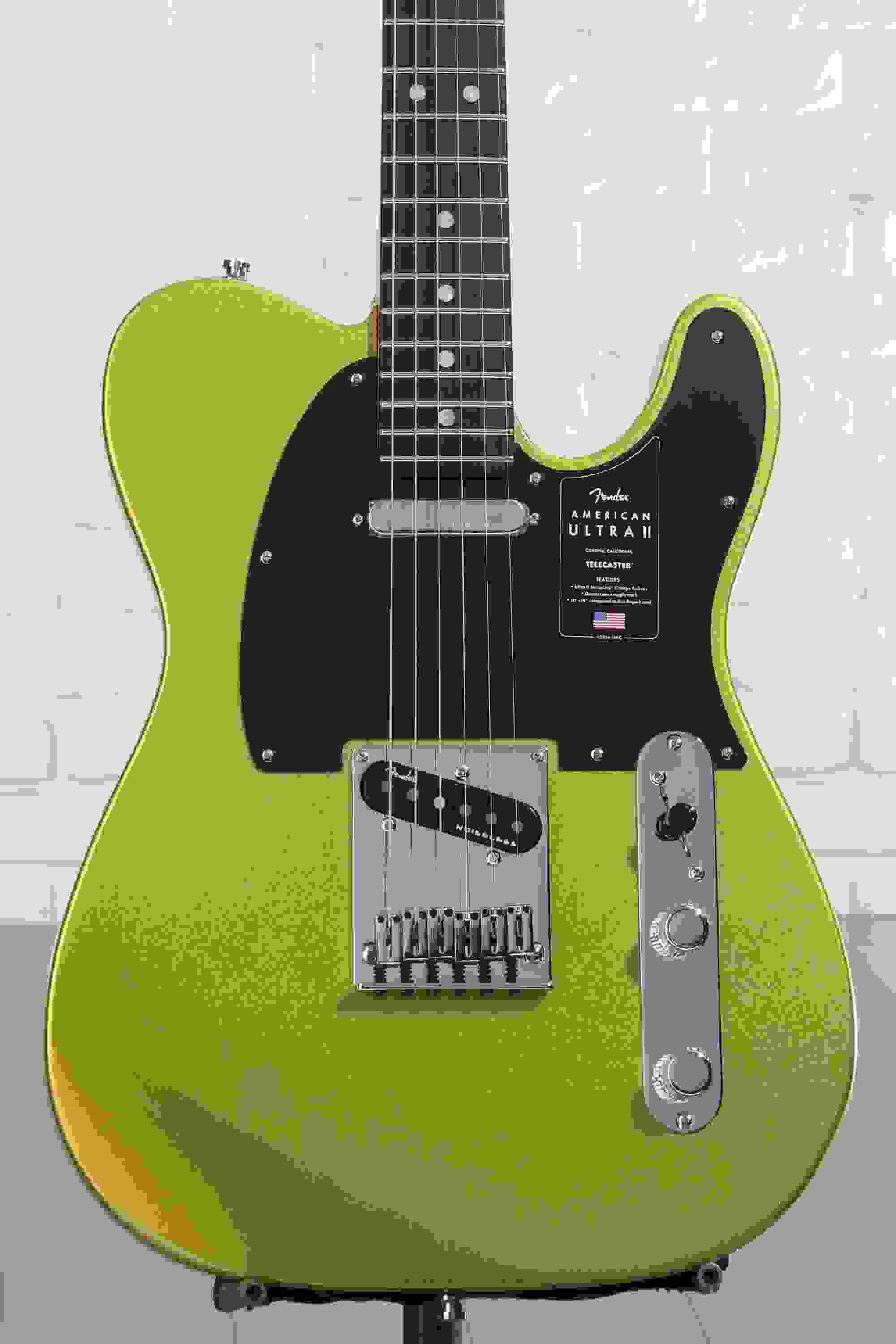 Fender American Ultra II Telecaster Electric Guitar - Solar Flare ...