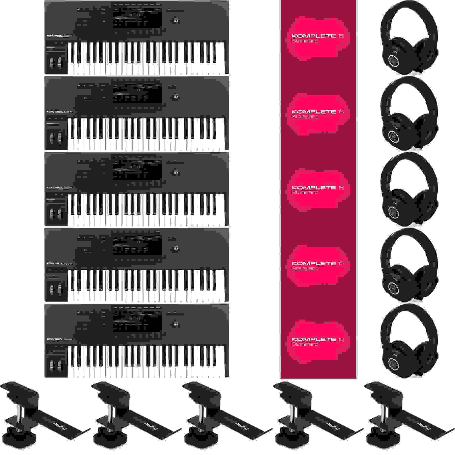 Native Instruments Kontrol S49 Mk3 49-key Smart Keyboard Controller and ...