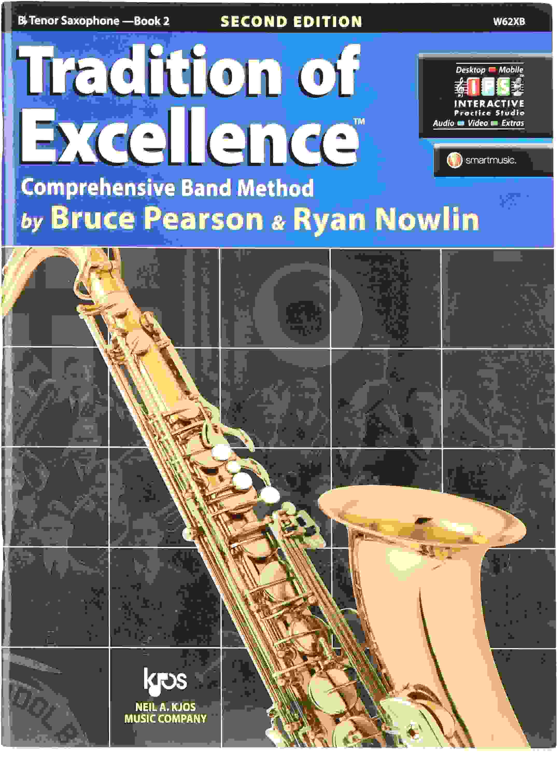 Kjos Tradition of Excellence Book 2 - Tenor Saxophone | Sweetwater