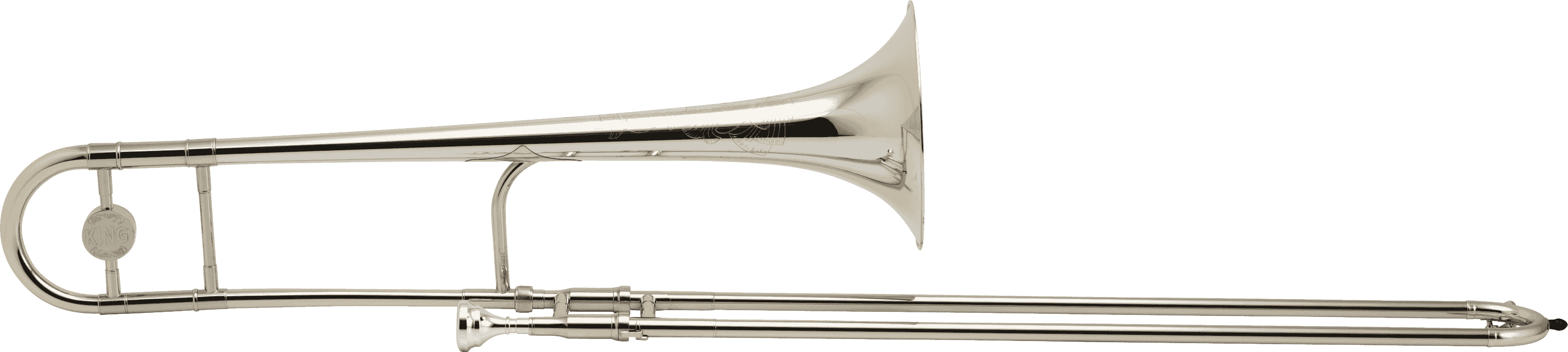 King 2B Legend Professional Trombone - Silver Plated | Sweetwater