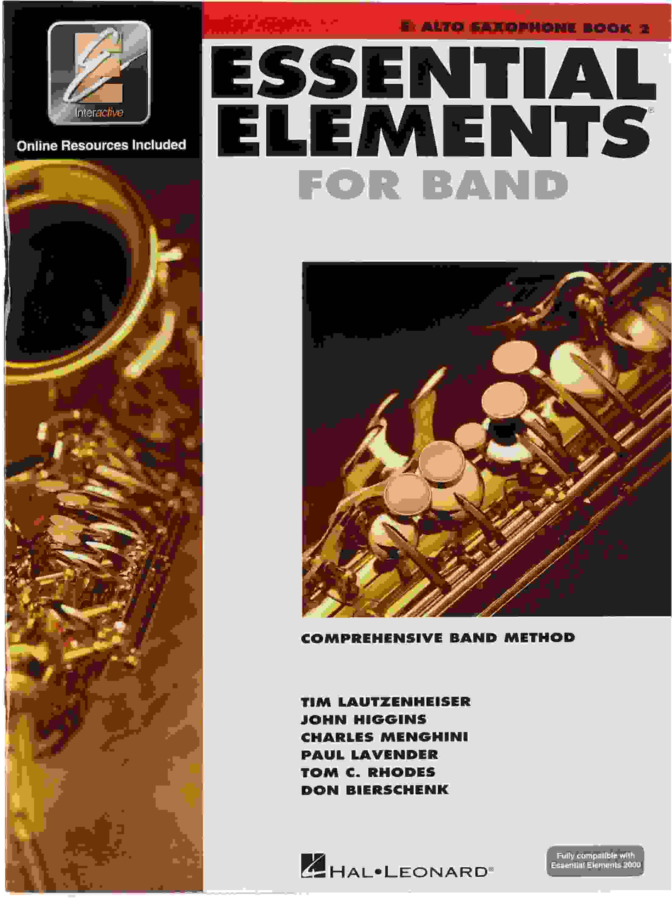 Hal Leonard Essential Elements for Band - Eb Alto Saxophone Book 2 with ...