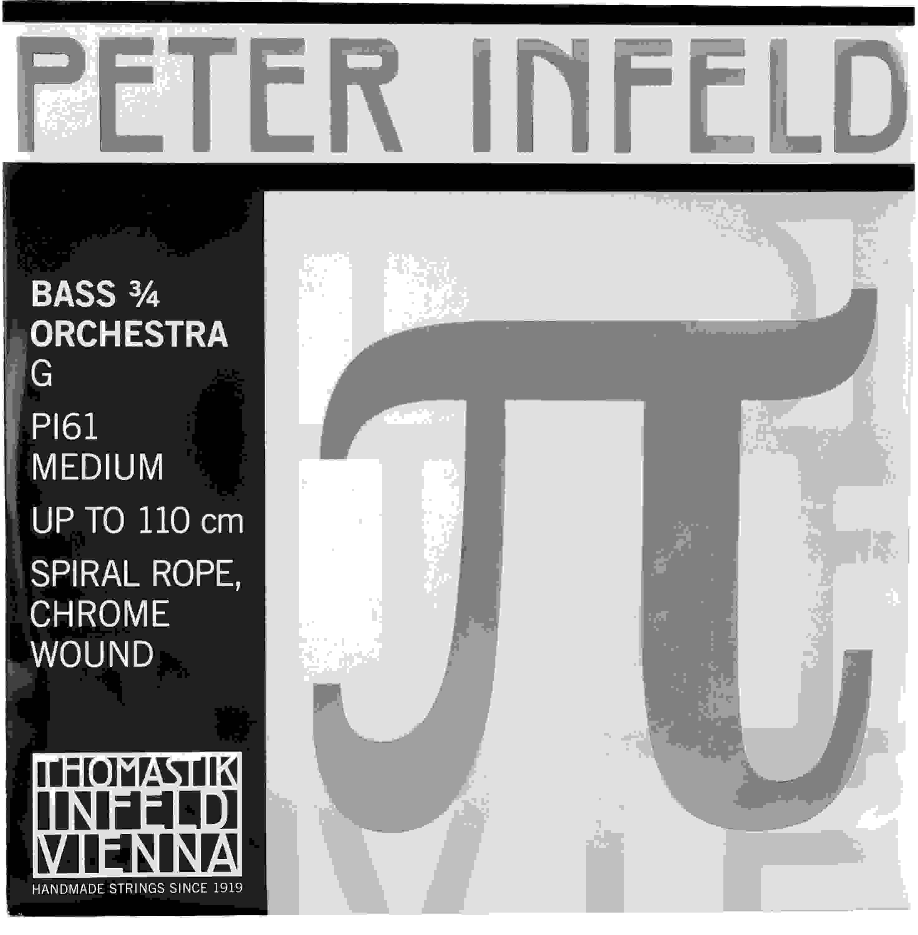 Thomastik-Infeld PI61 Peter Infeld Orchestra Double Bass G String - 3/4 ...