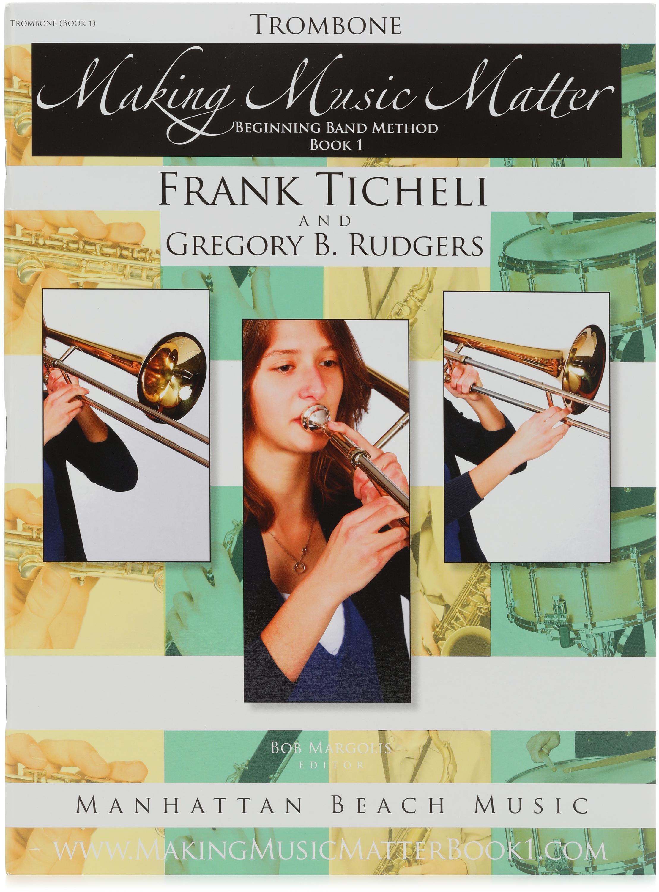 Manhattan Beach Music Making Music Matter Book 1 - Trombone | Sweetwater