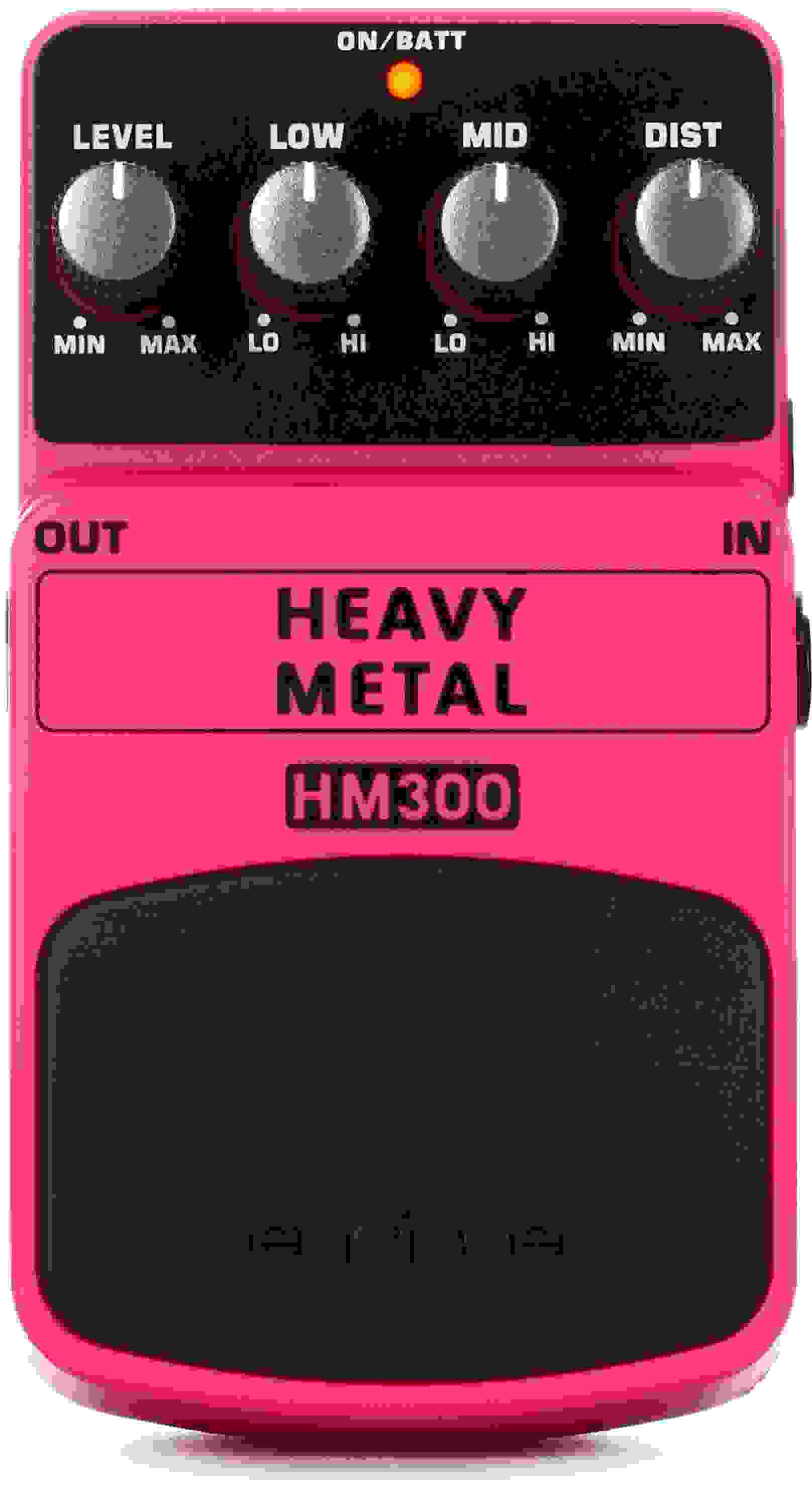 Behringer HM300 Heavy Metal Distortion Pedal | Sweetwater