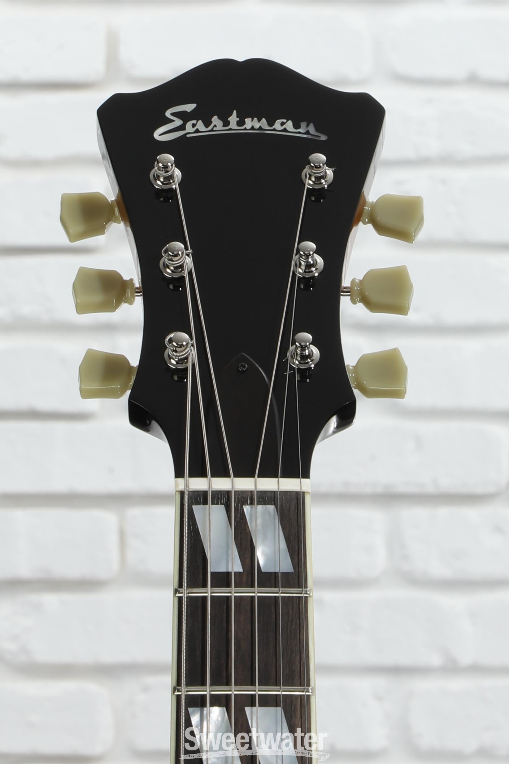 Eastman Guitars AR372CE Archtop Hollowbody Electric Guitar - Sunburst ...