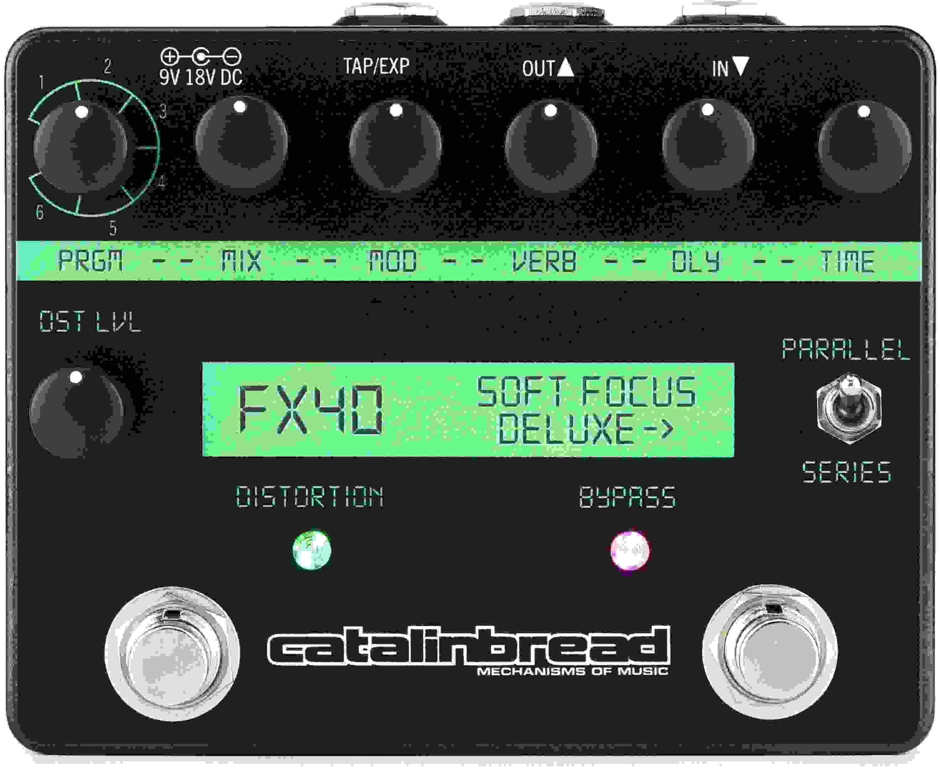 Catalinbread Soft Focus Deluxe Multi-effects Pedal - Black | Sweetwater