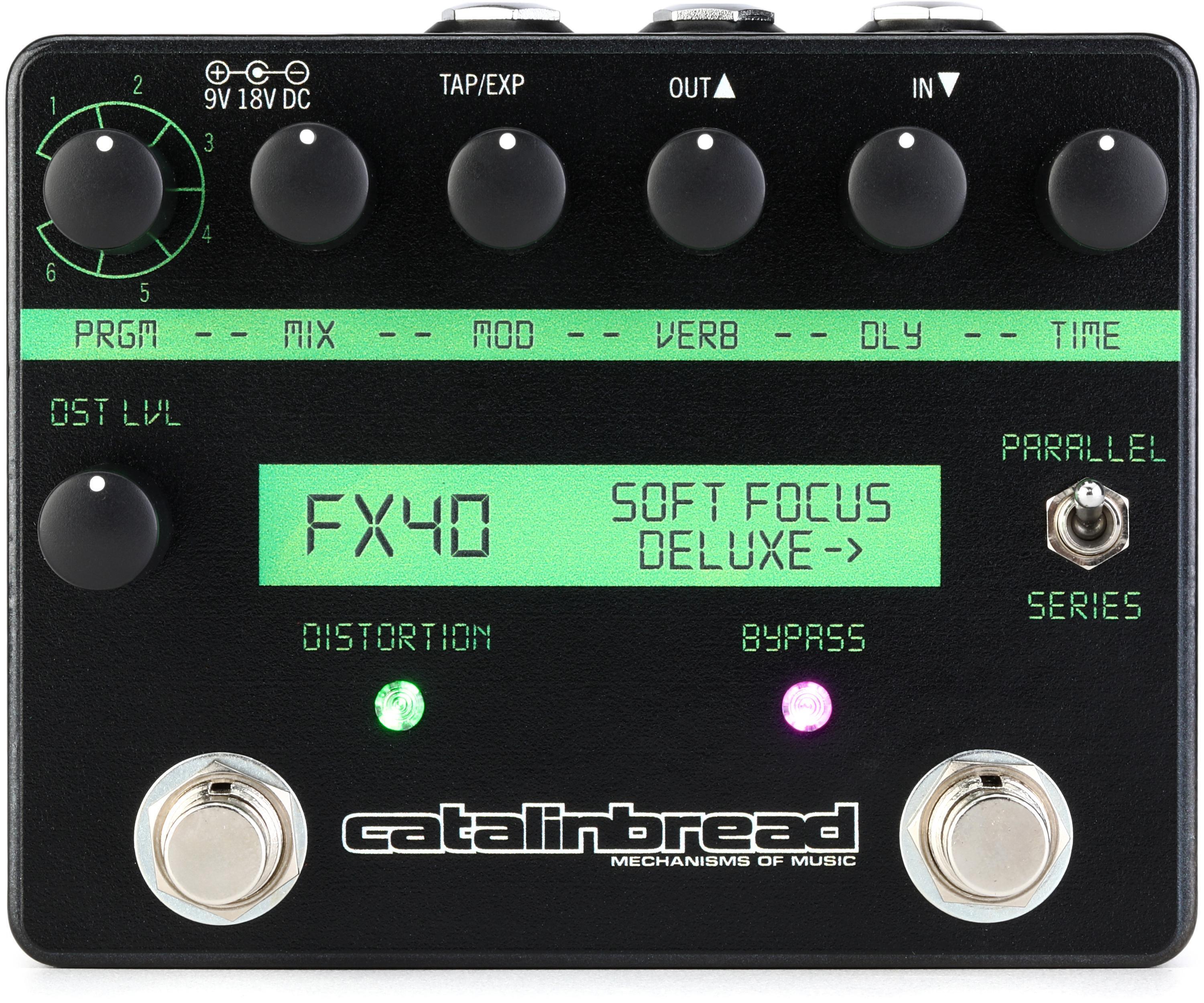 Catalinbread Soft Focus Deluxe Multi-effects Pedal - Black | Sweetwater
