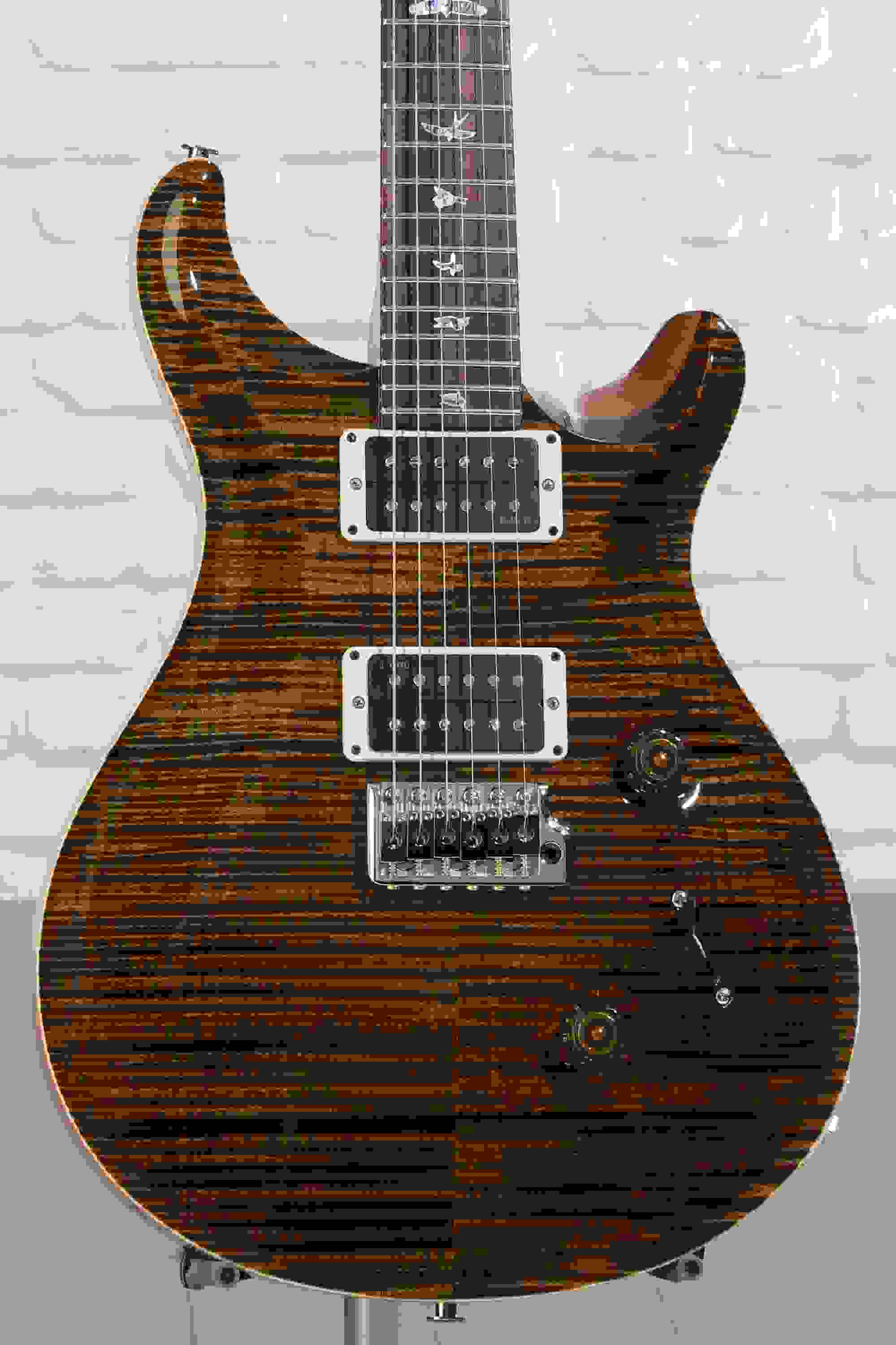 PRS 40th Anniversary Custom 24 Electric Guitar - Tiger Eye | Sweetwater