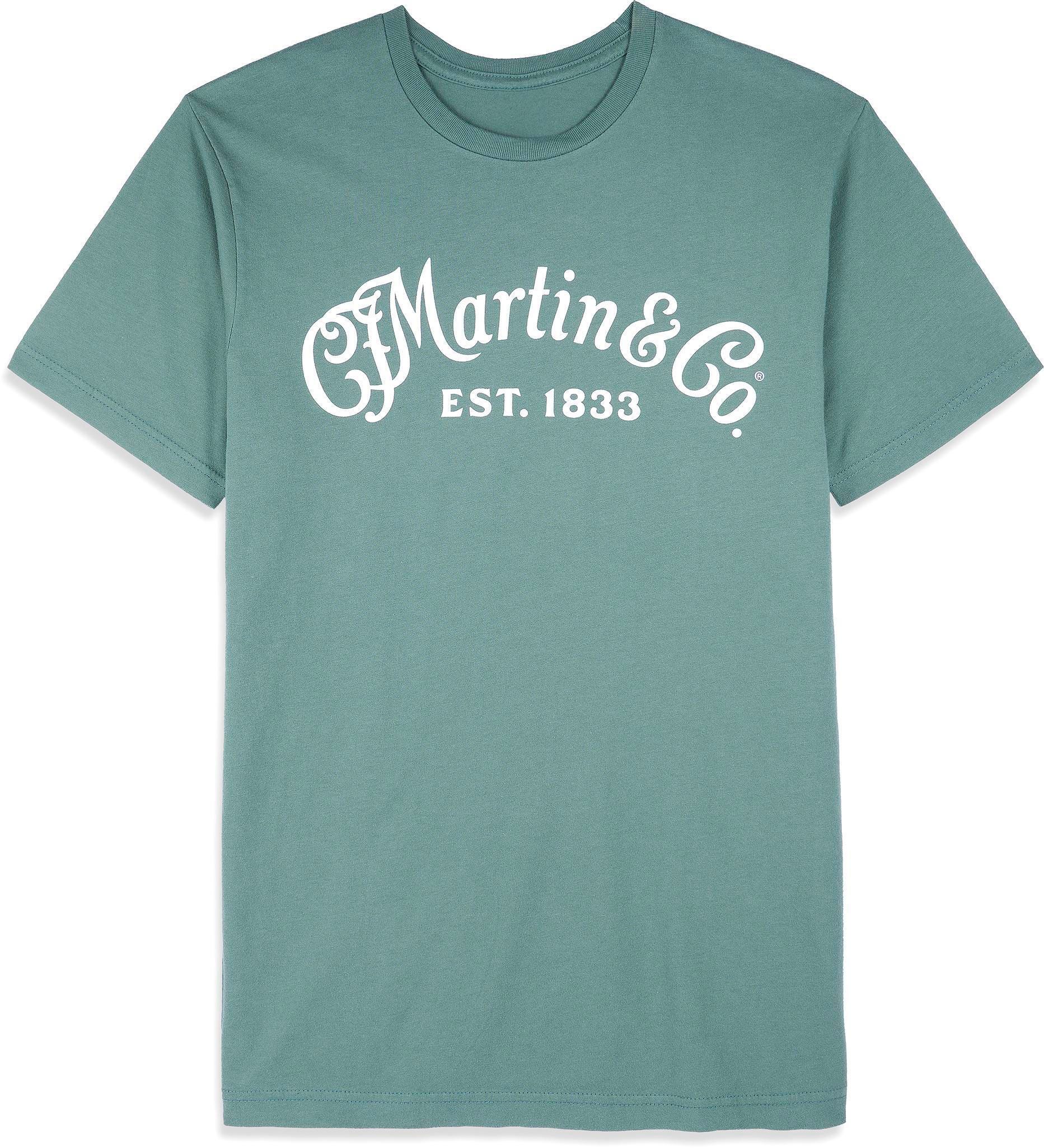 Martin Logo T-shirt - Basil, XX-Large | Sweetwater