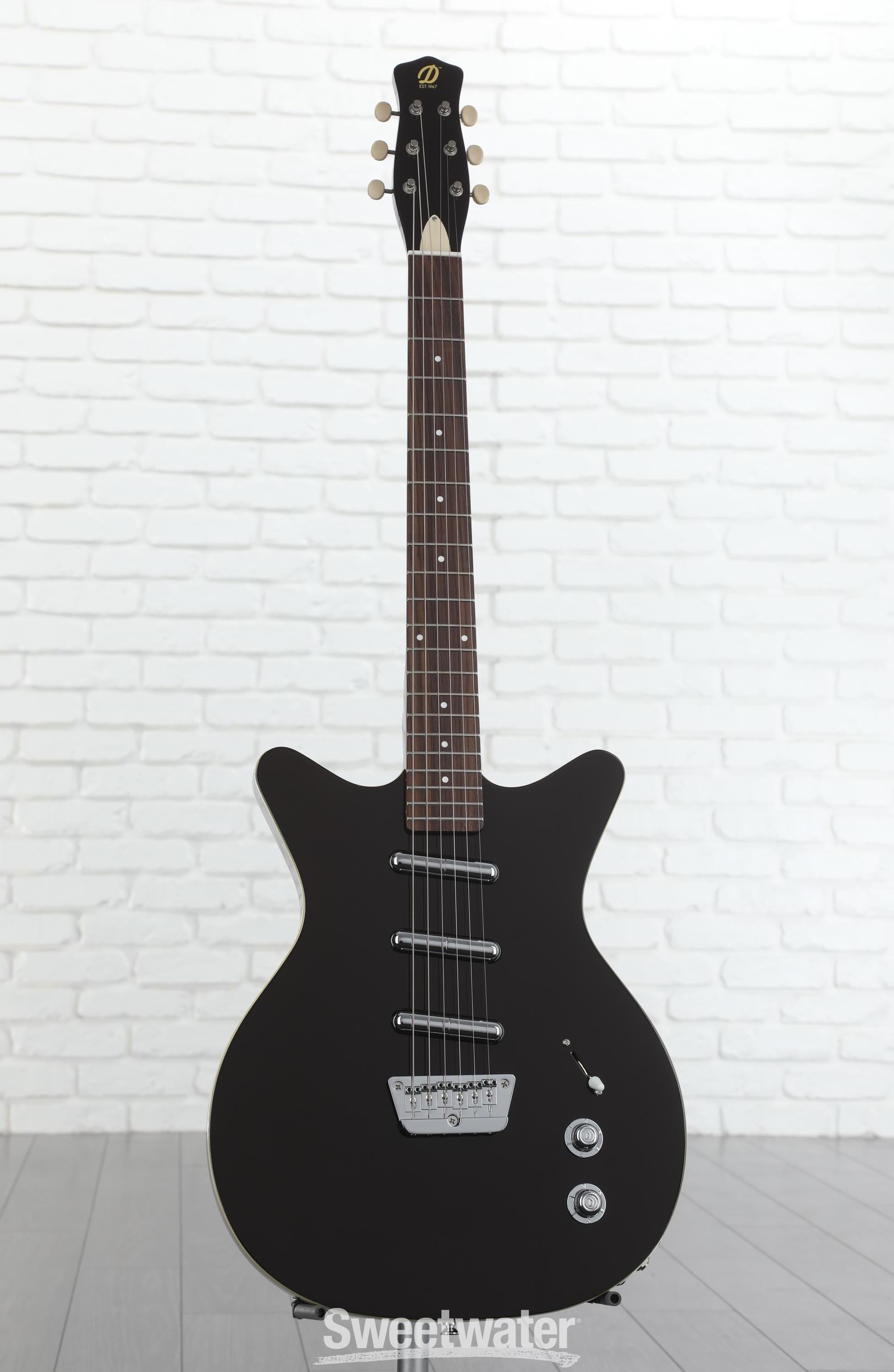 Danelectro '59 Triple Divine Electric Guitar - Dark Burgundy | Sweetwater