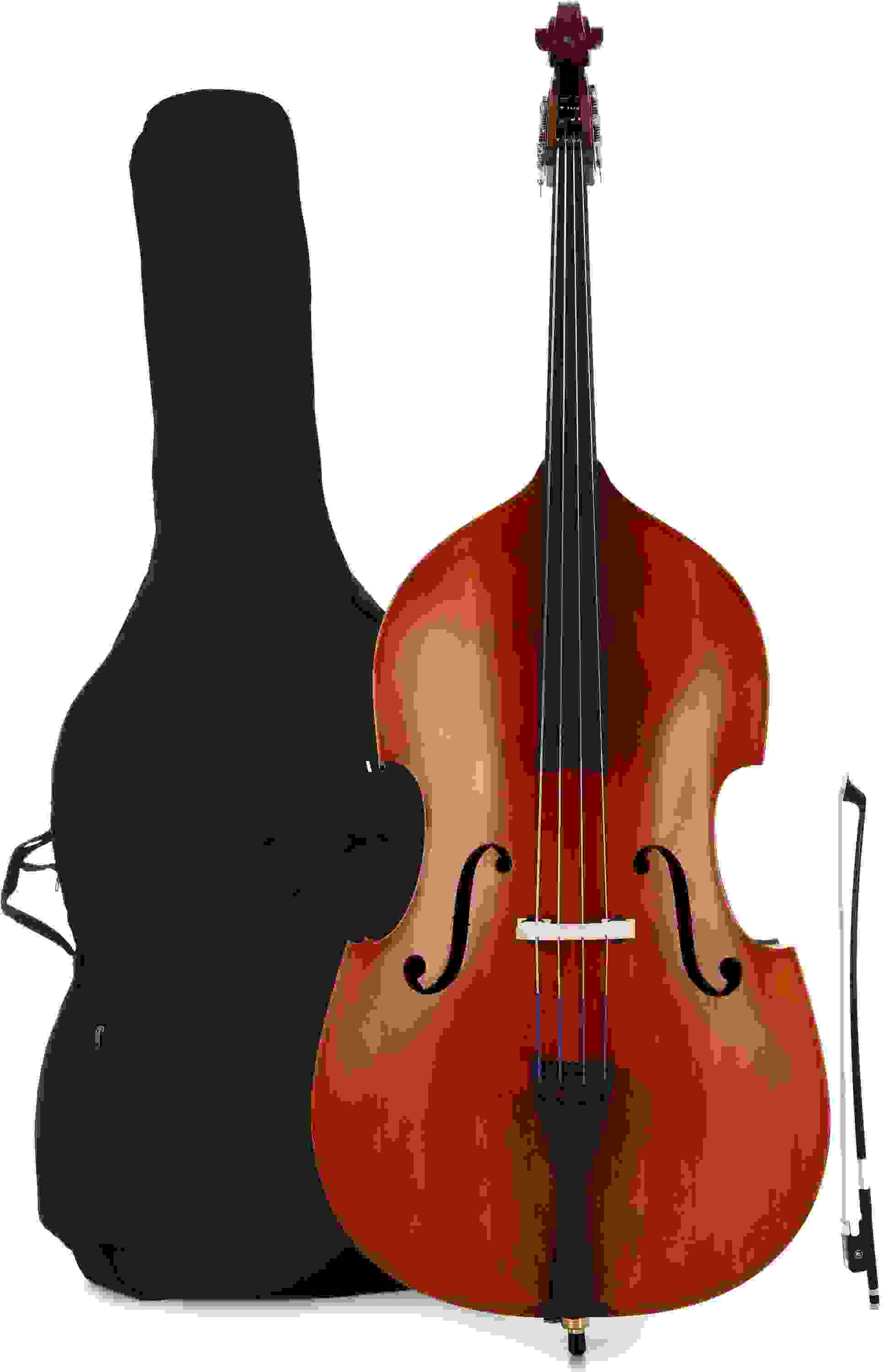 Scherl & Roth SR57E2CFH 1/2 Size Galliard Student Double Bass Outfit ...