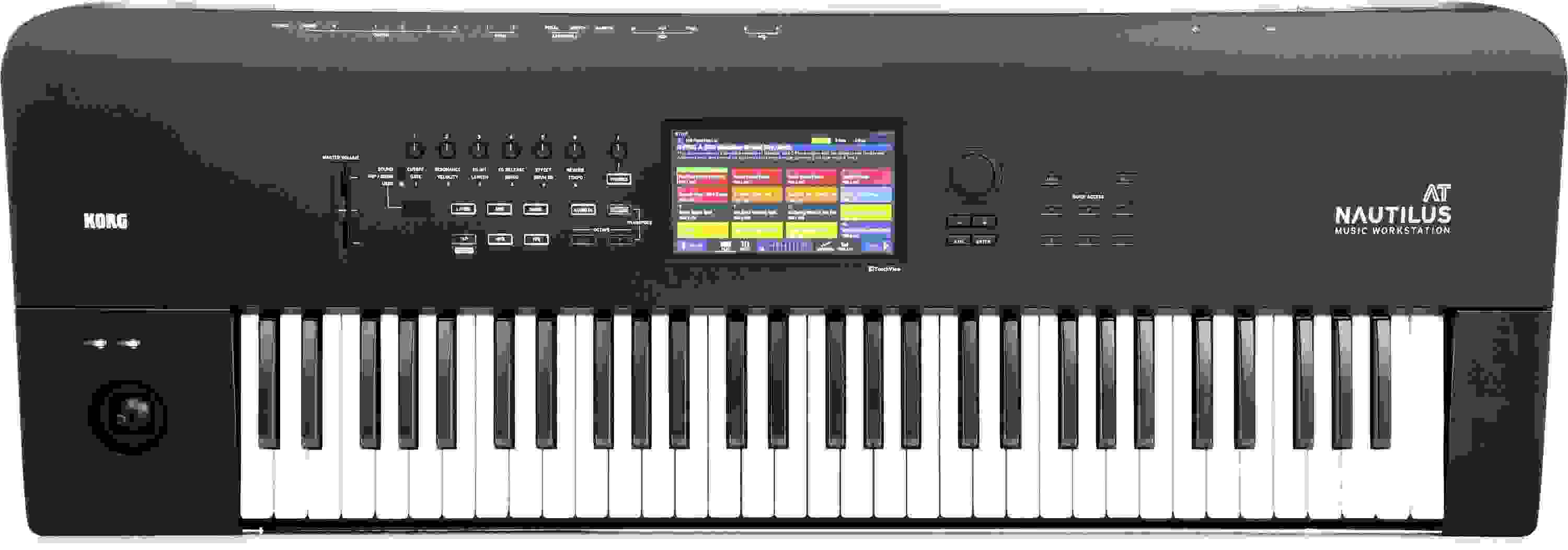 Korg Nautilus 61 61-key Synthesizer Workstation with Aftertouch ...