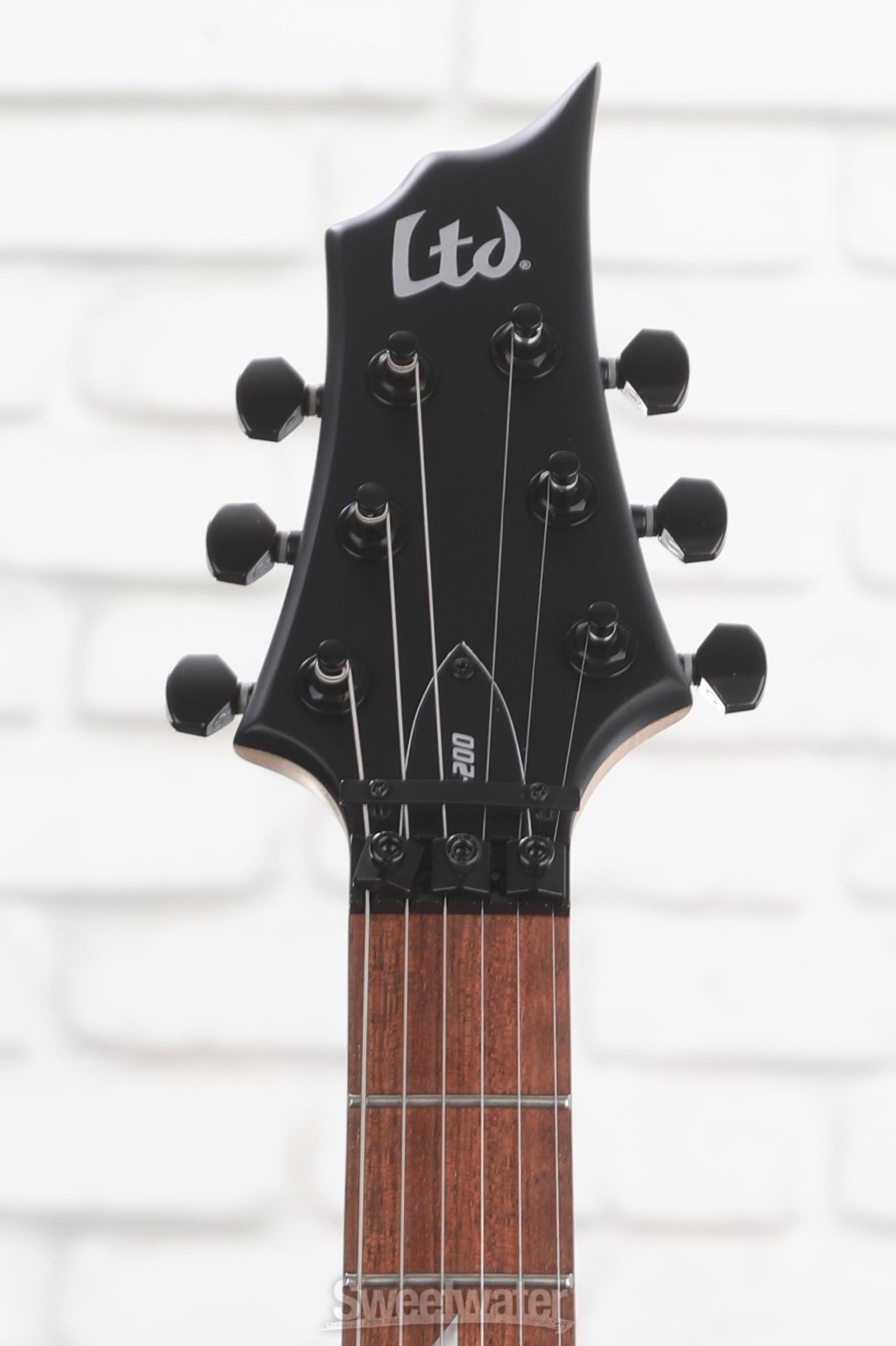 ESP LTD F-200 - Black Satin | Sweetwater