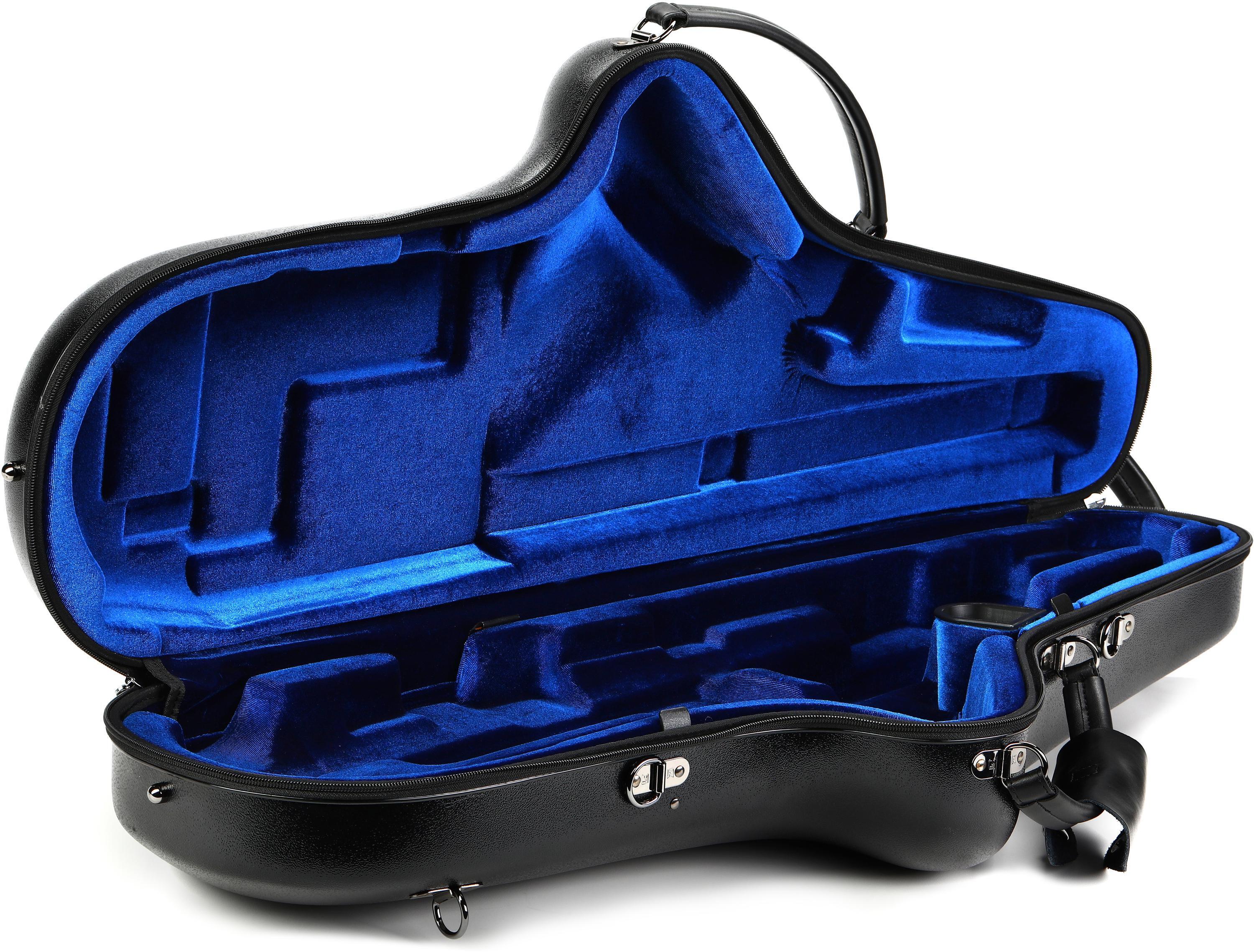 Protec Micro Zip ABS Tenor Saxophone Case - Black | Sweetwater