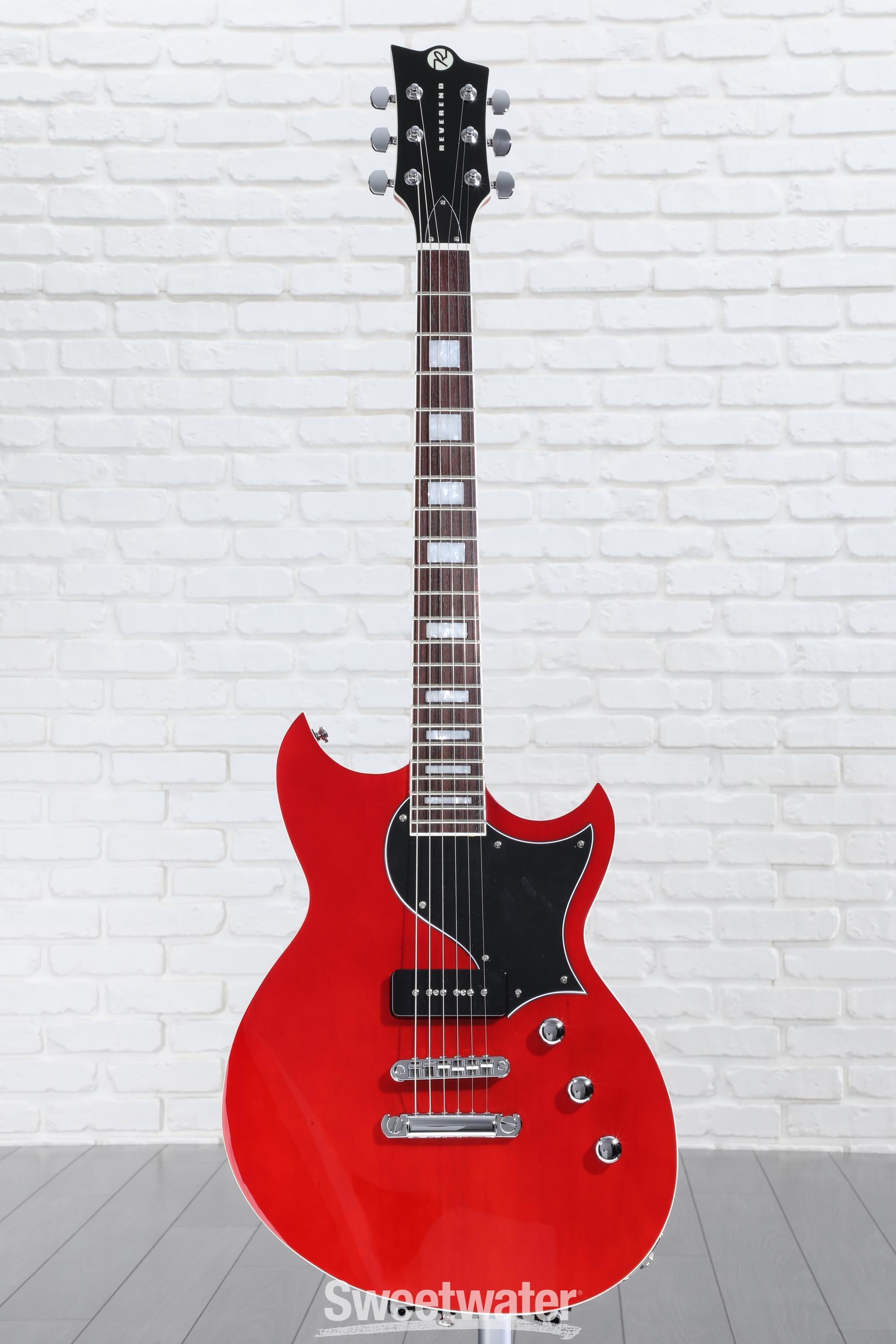 Reverend Sensei Jr. Electric Guitar - Trans Cherry | Sweetwater