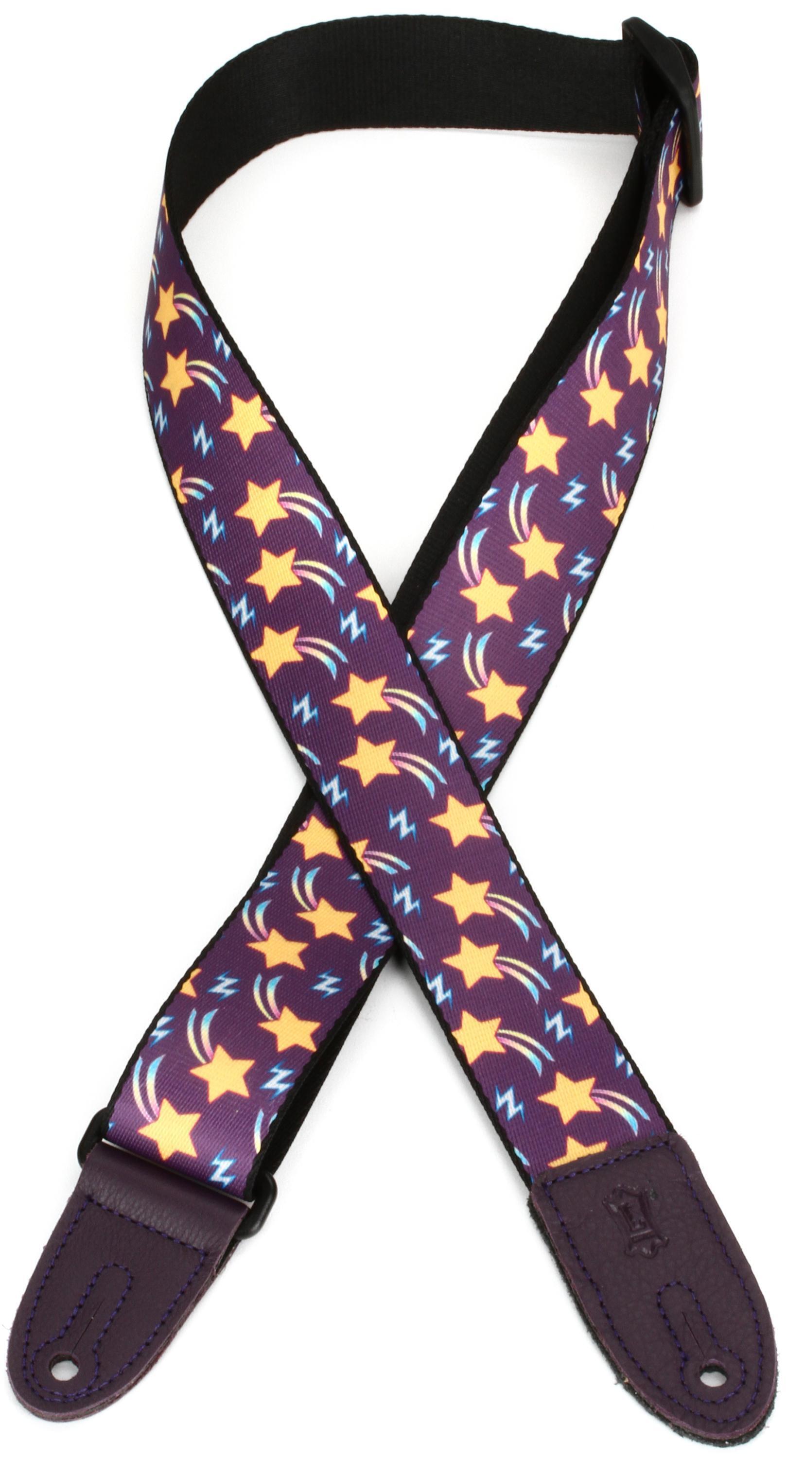 Levy's MPJR-001 Kids Guitar Strap - Shooting Star | Sweetwater