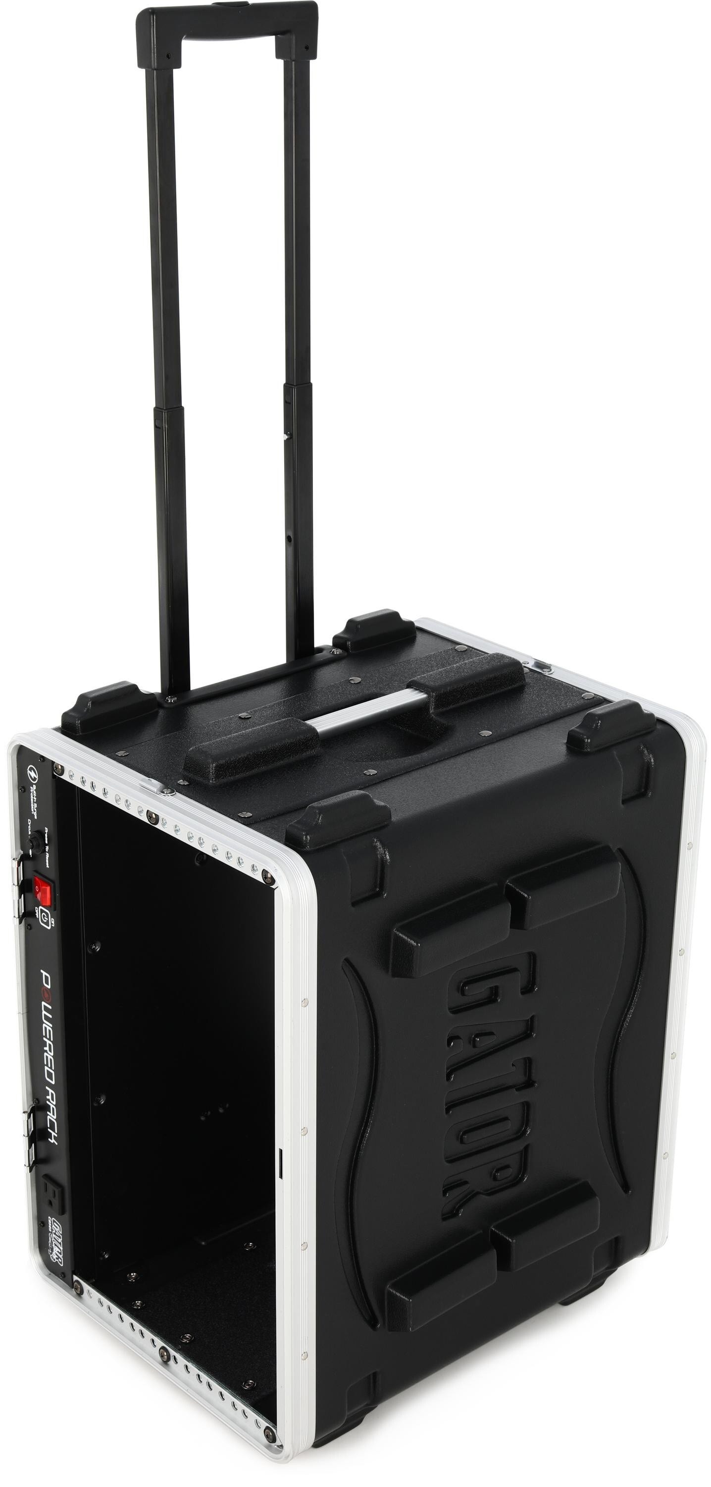 Gator GRR-6PL-US Powered Rolling Rack Case | Sweetwater